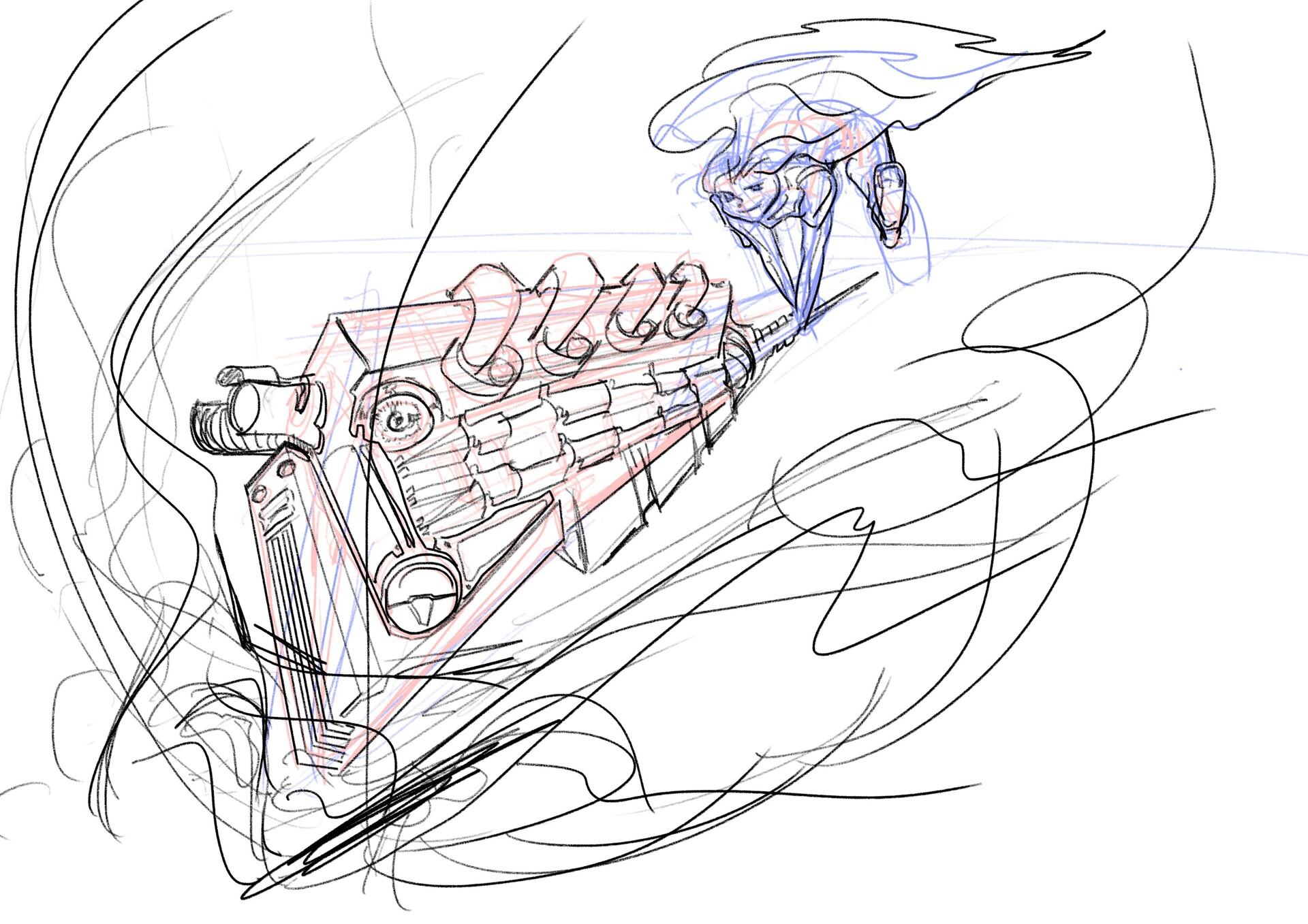 ArtStation - I don't know how to draw blast