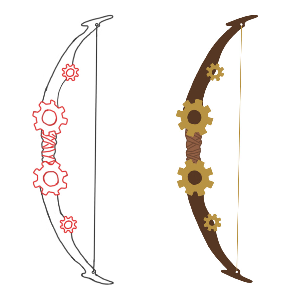 Steampunk Archery Bow