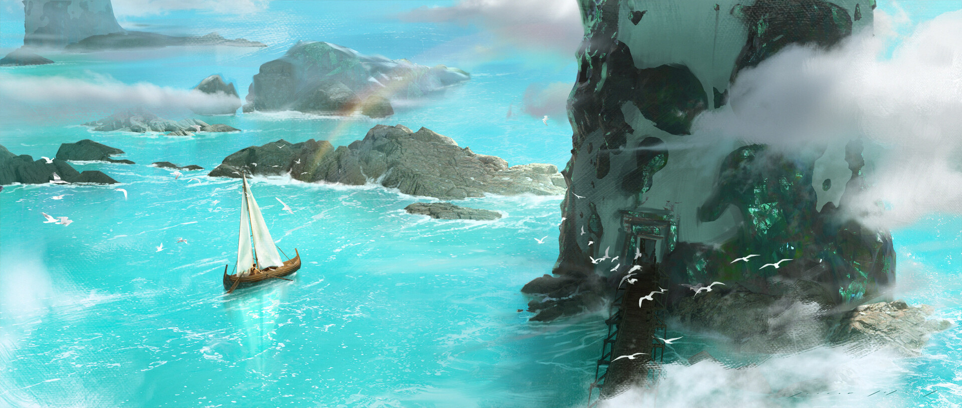 ArtStation - lost lighthouse tribe