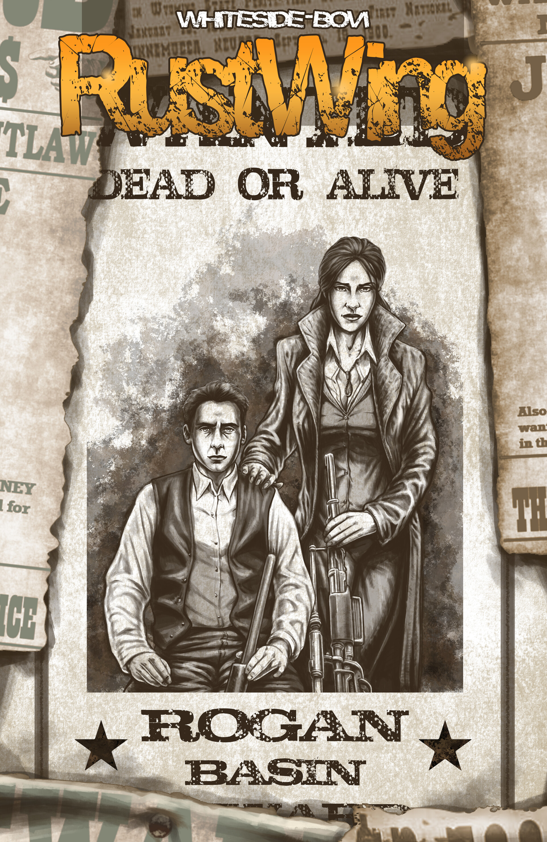 ArtStation - RustWing - Comic Pitch with writer Eric Whiteside