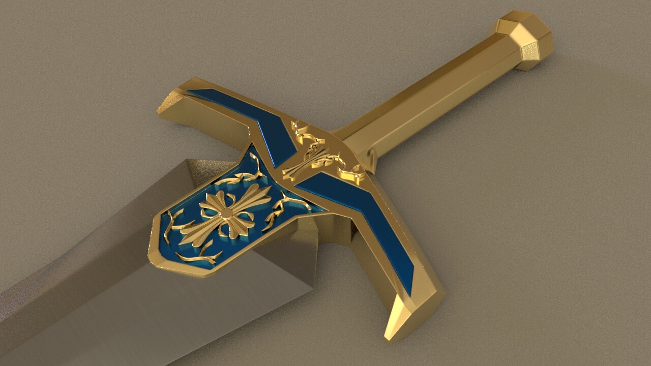 ArtStation - Golden Blade