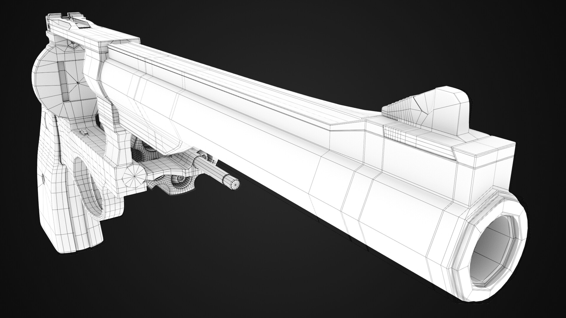 May - Revolver (3D Modeling)