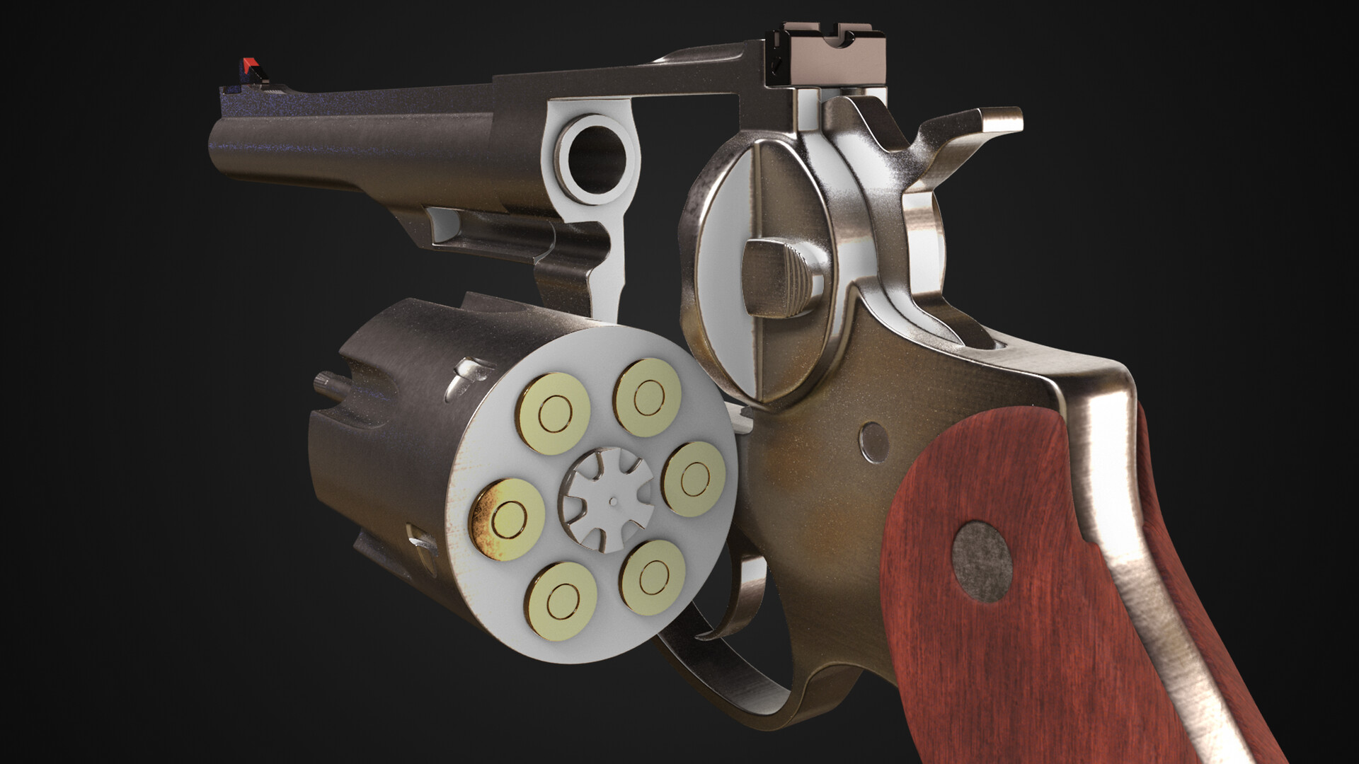 May - Revolver (3D Modeling)