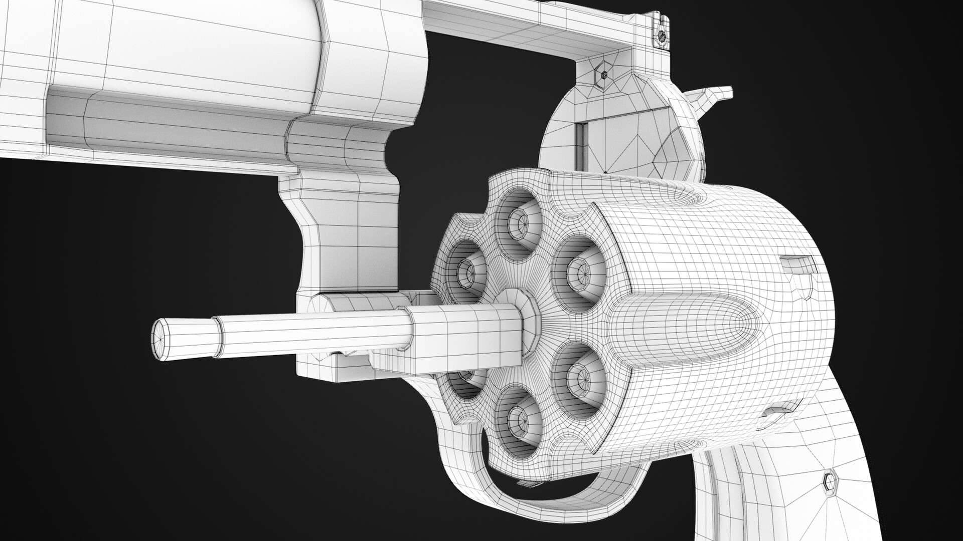 May - Revolver (3D Modeling)