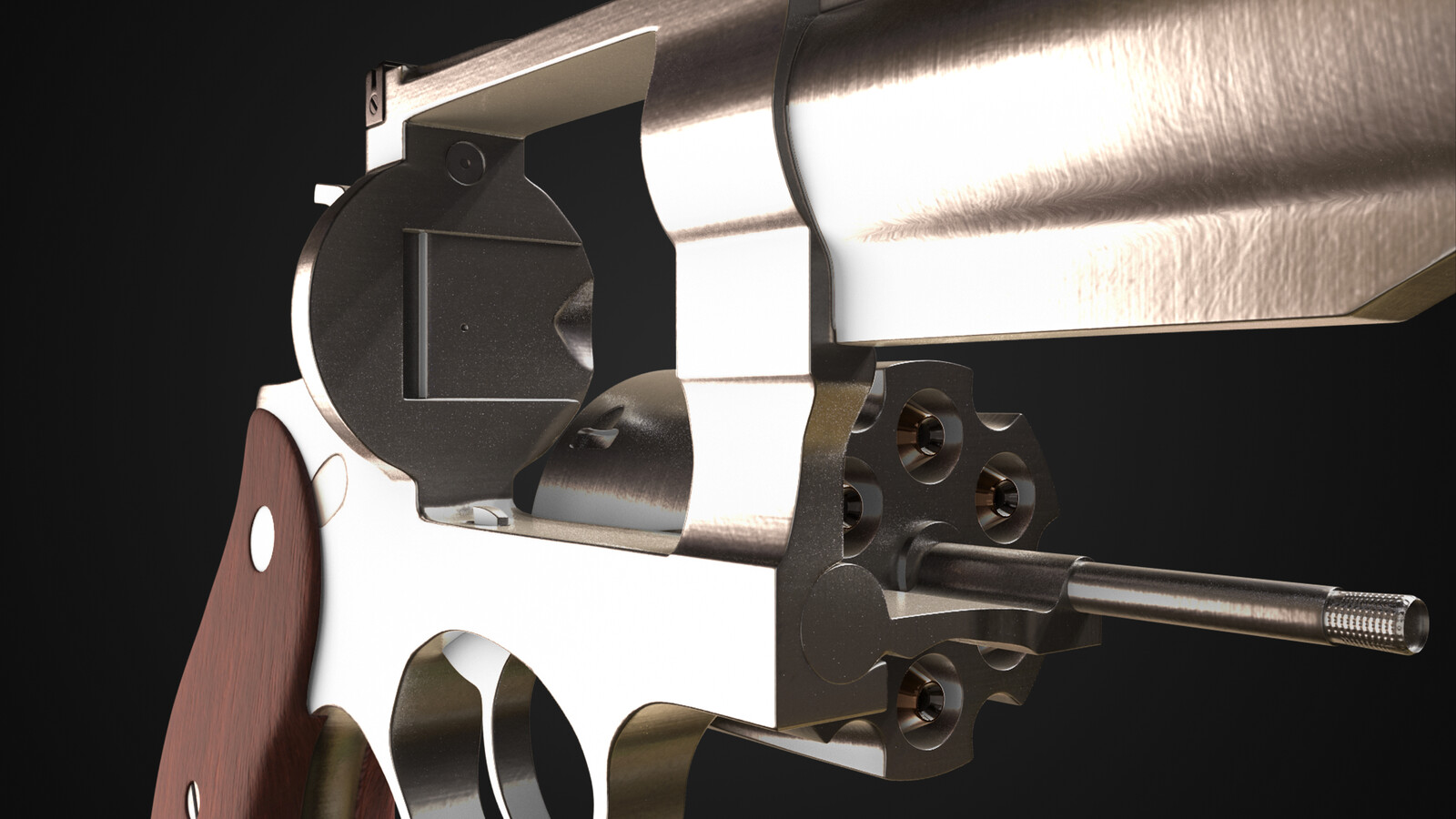 May - Revolver (3D Modeling)