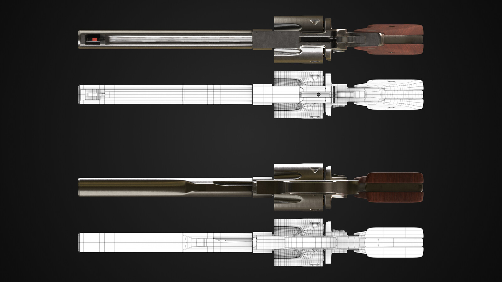 May - Revolver (3D Modeling)