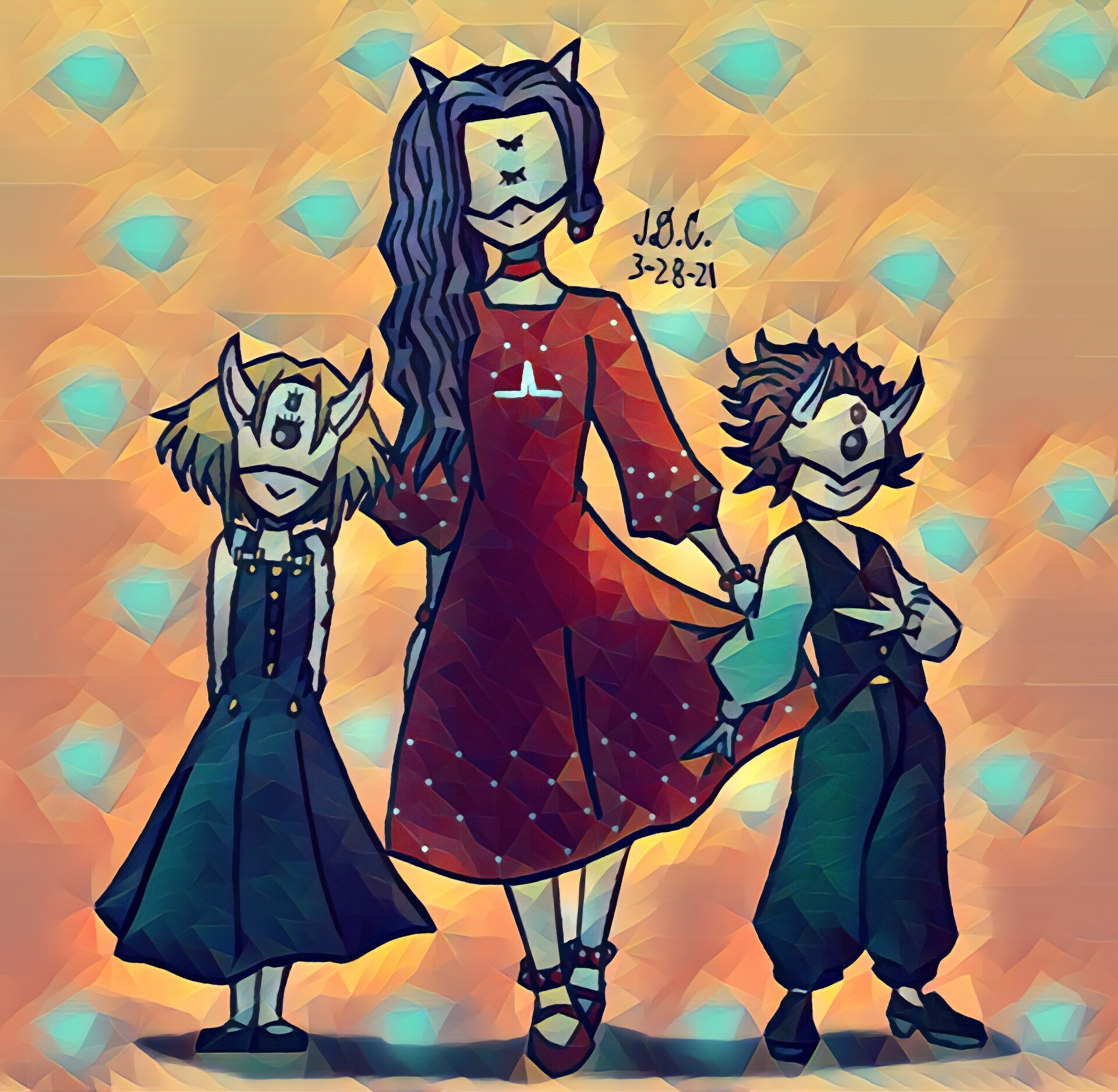 ArtStation - Fancy Demons