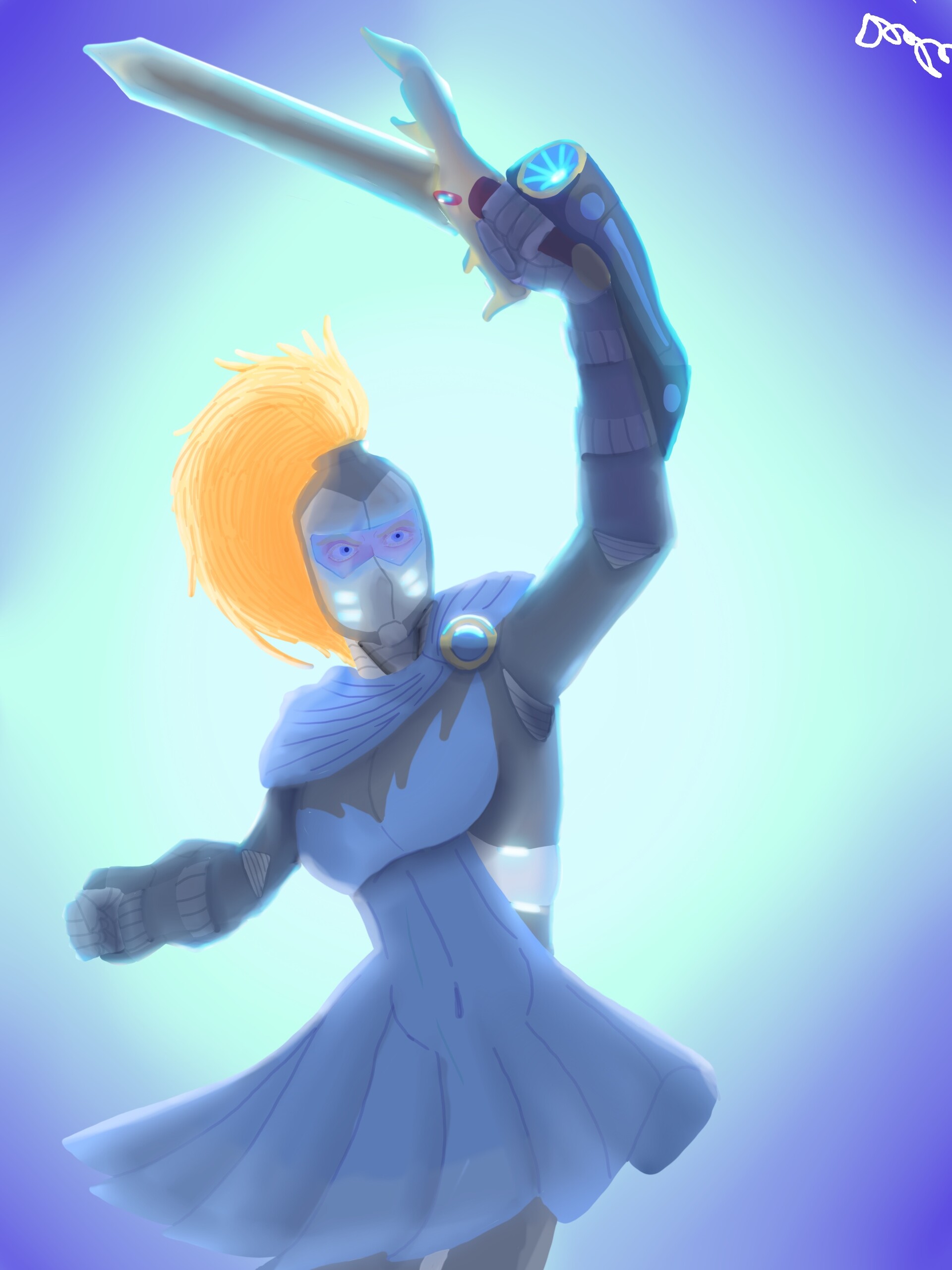 ArtStation - Superhero: Metal maiden