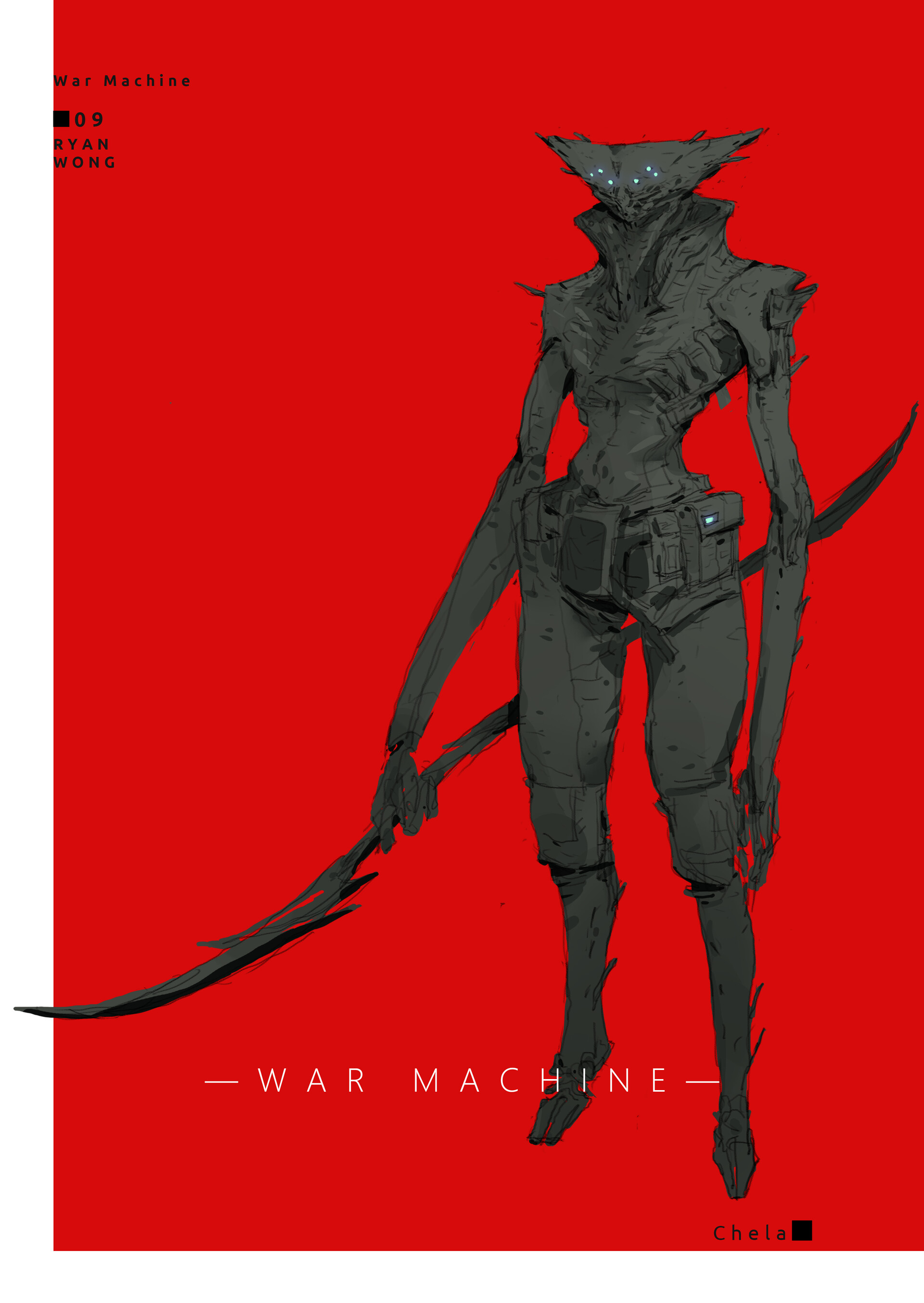 ArtStation - War Machine-Chela