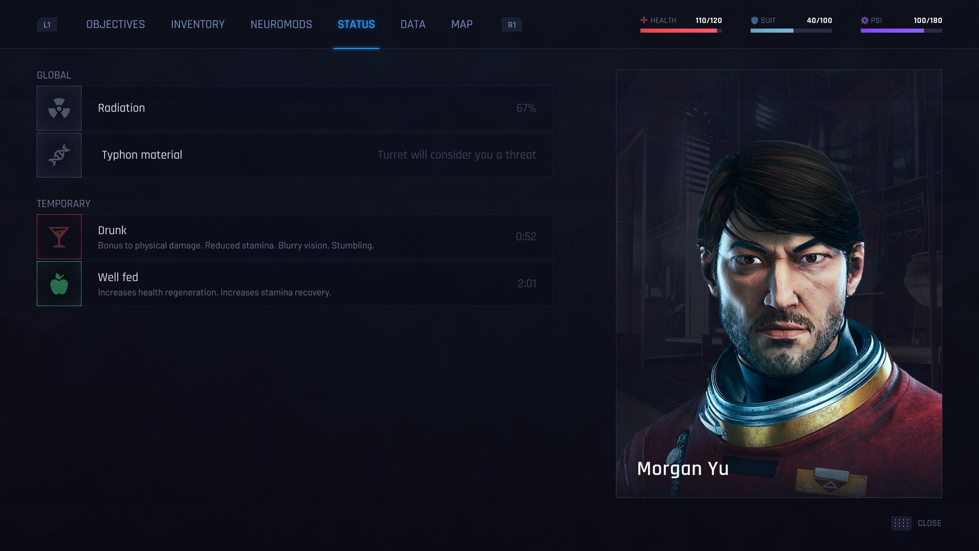 Max Osipovsky - Prey (2017) UI Redesign