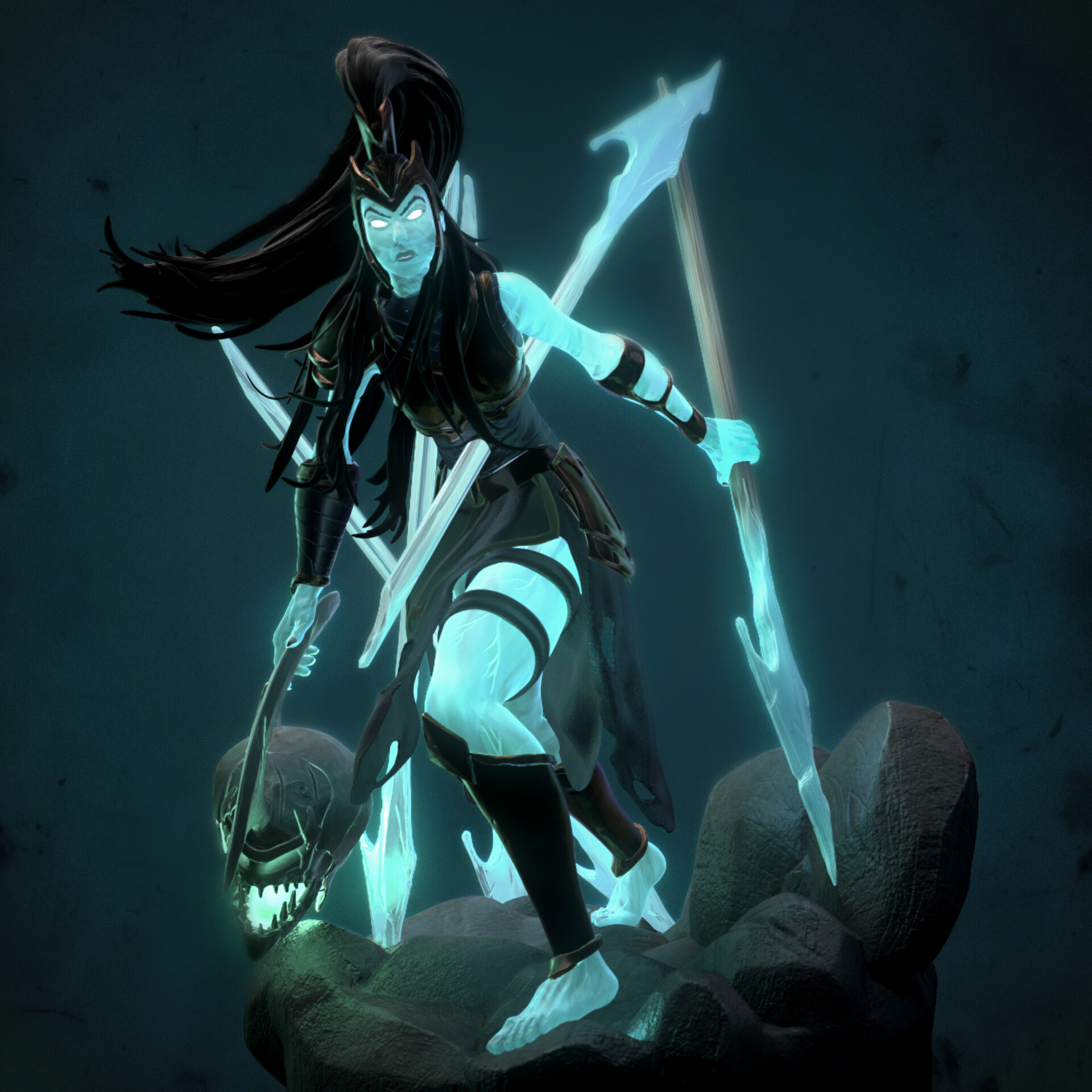 ArtStation - Kalista the Spear of Vengeance