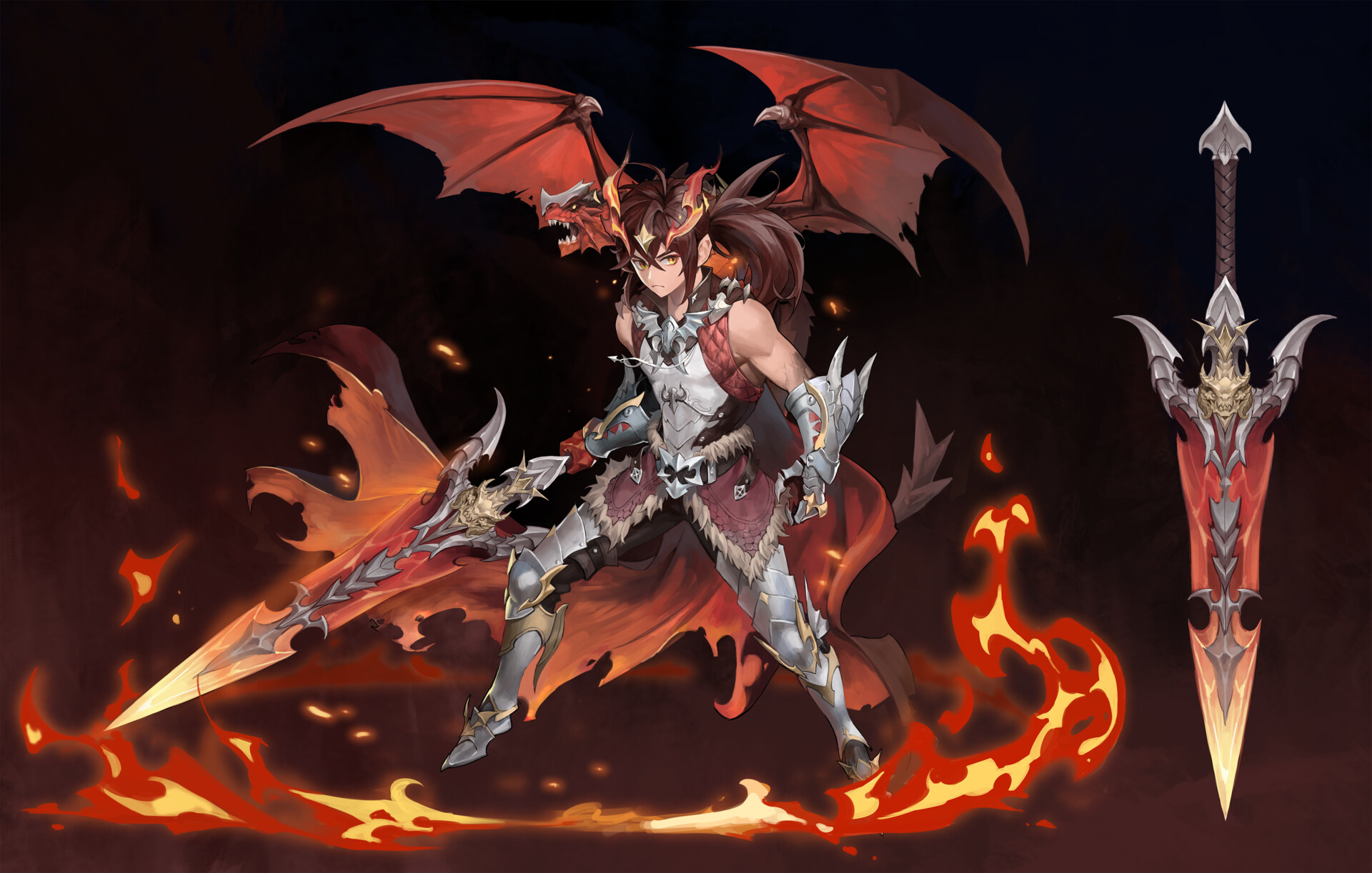 ArtStation - Dragon Knight