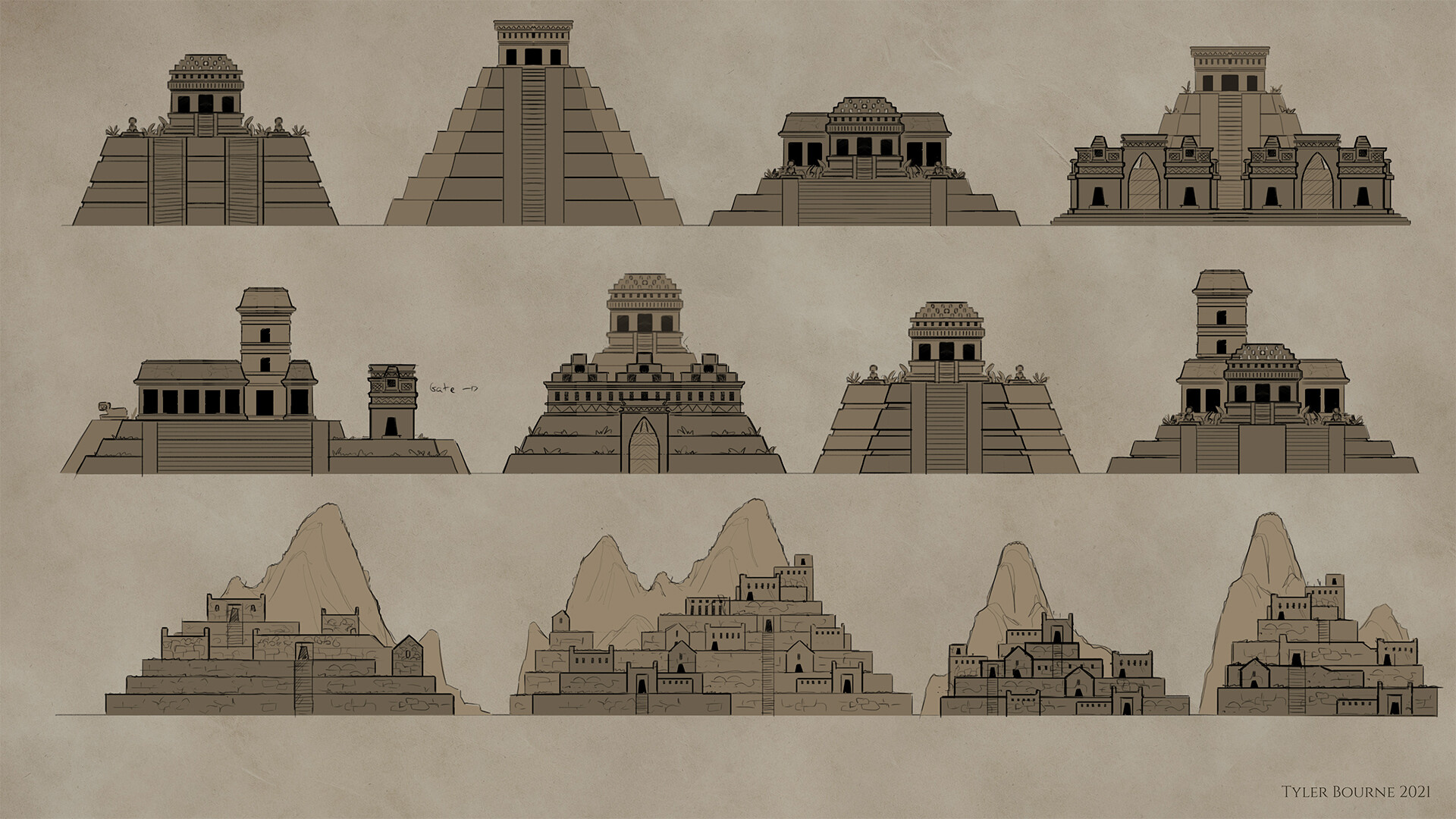 Tyler Bourne - Ancient Architecture