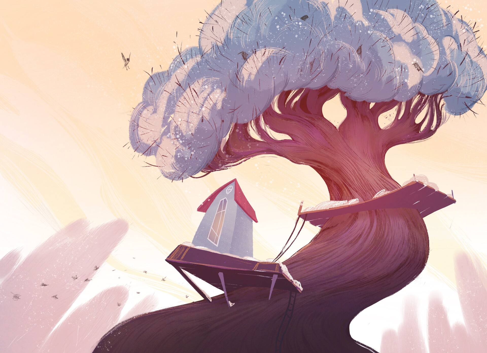 ArtStation - A tree house