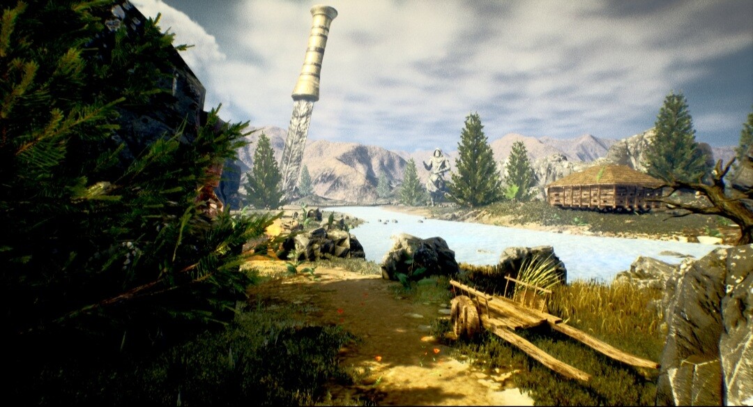 ArtStation - Village pathway