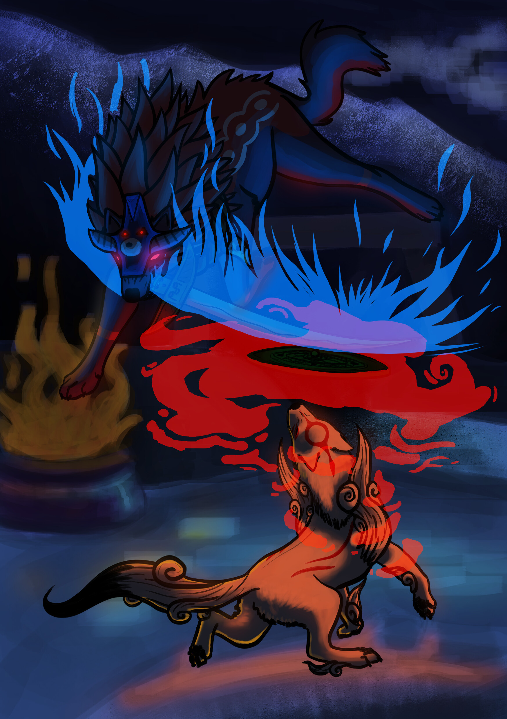 ArtStation - Boss Rush Zine Piece