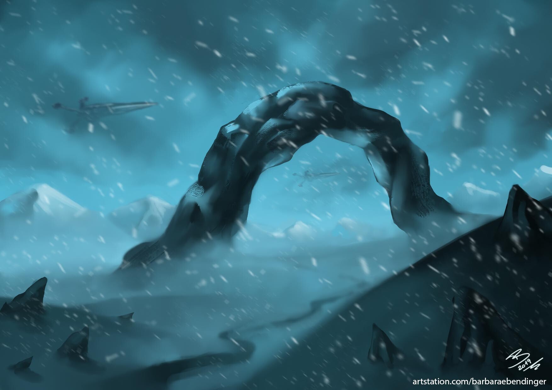 ArtStation - Frozen Planet