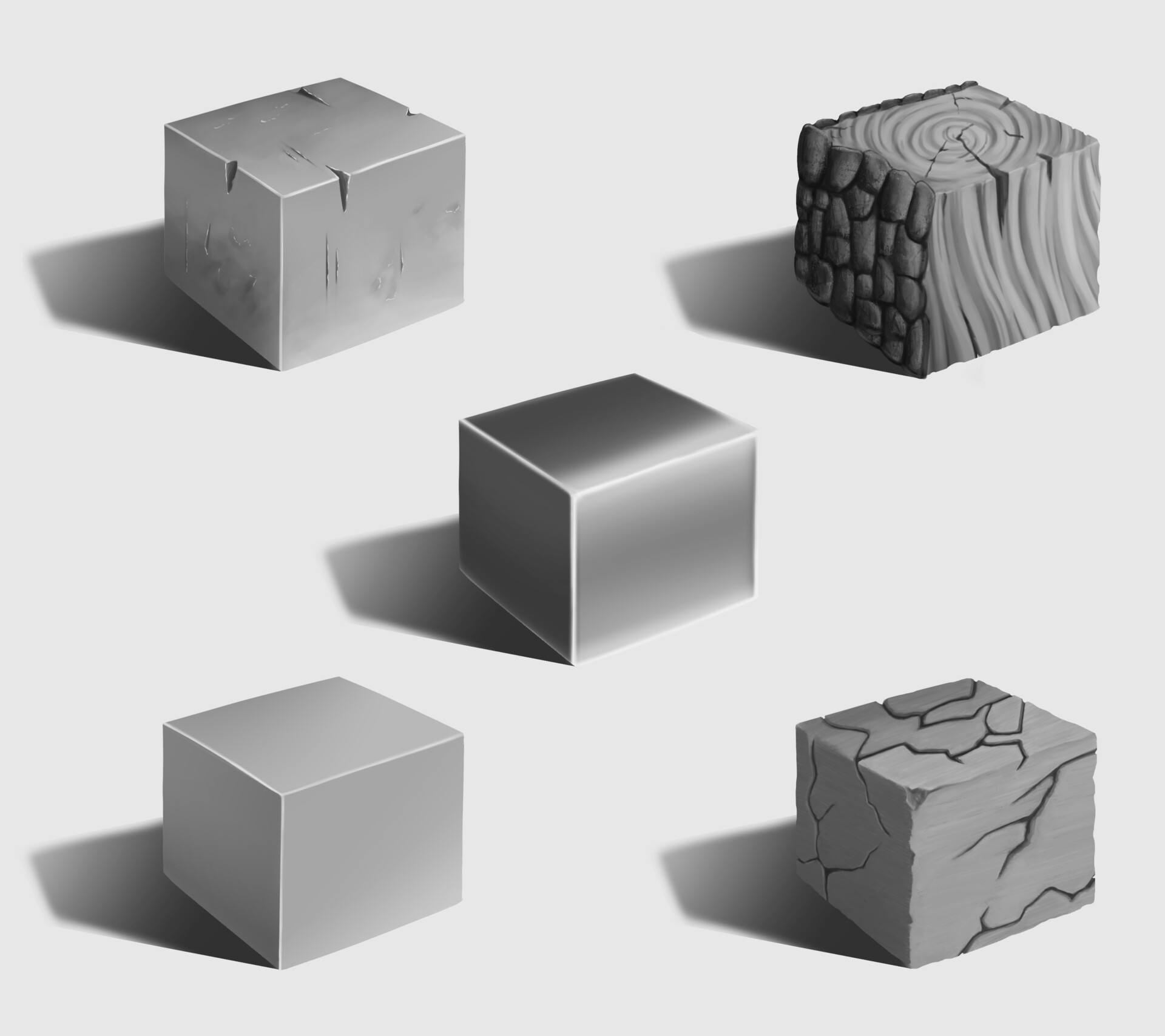 ArtStation - Texture studies