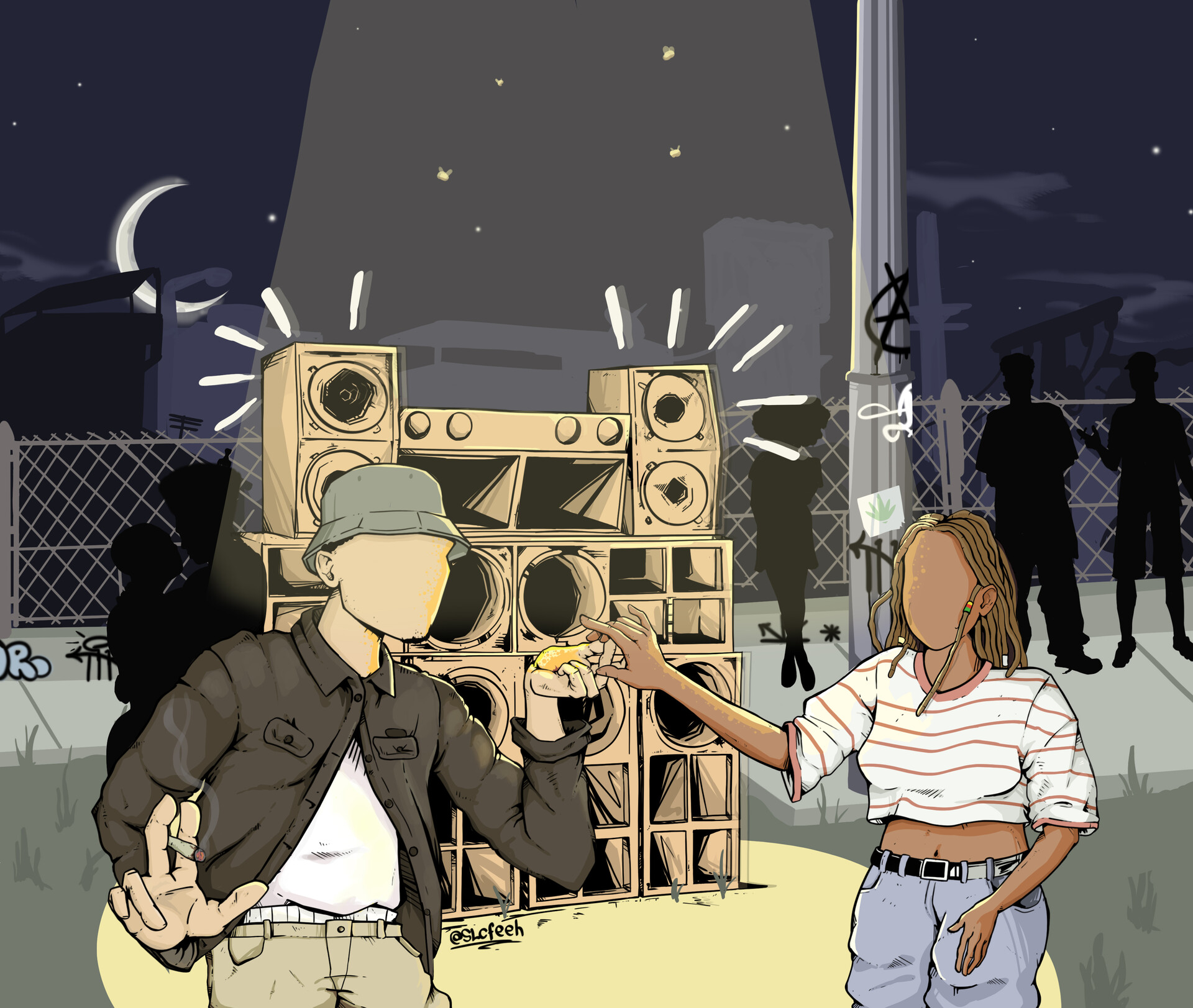 ArtStation - A night of dancehall