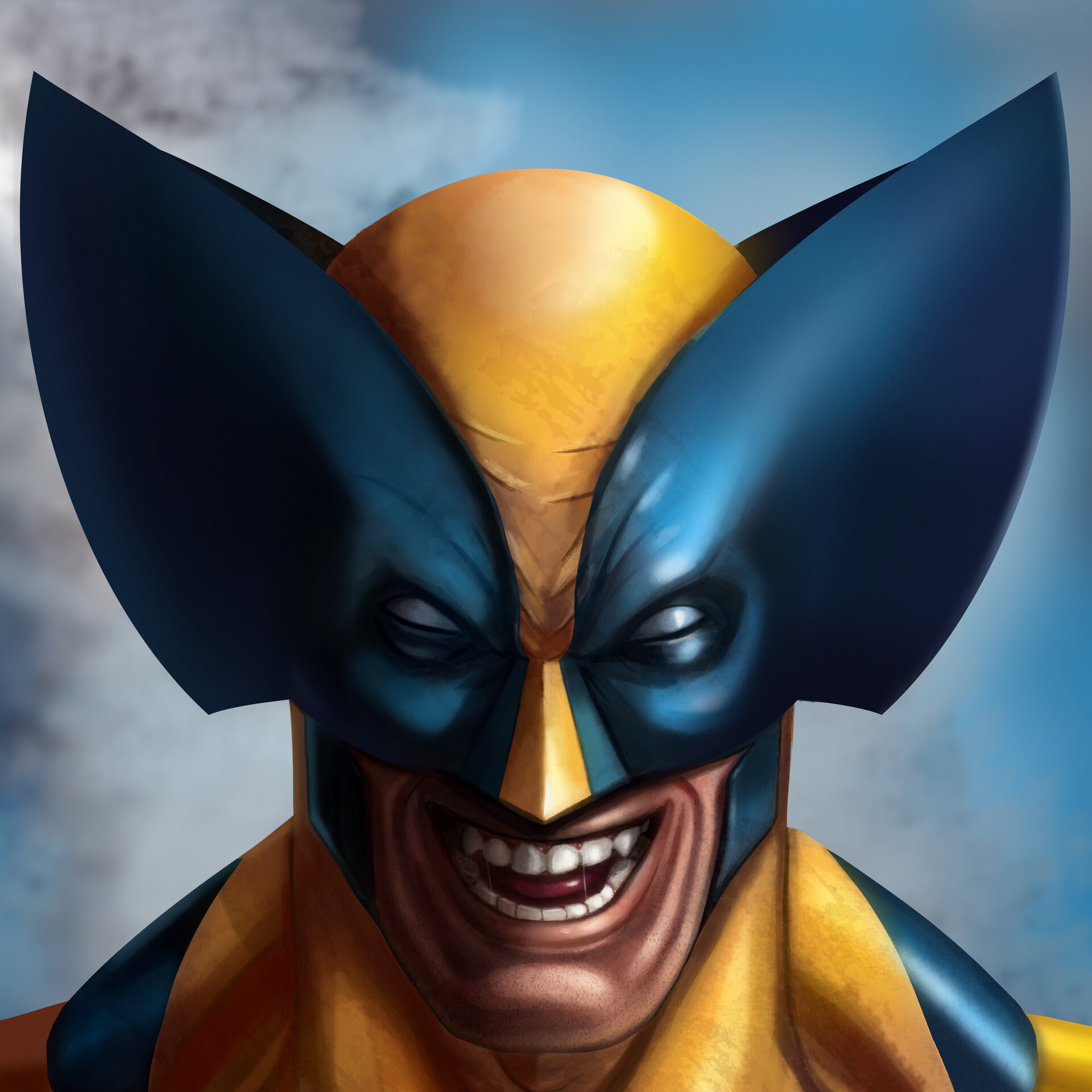 ArtStation - The Wolverine (Head Study)