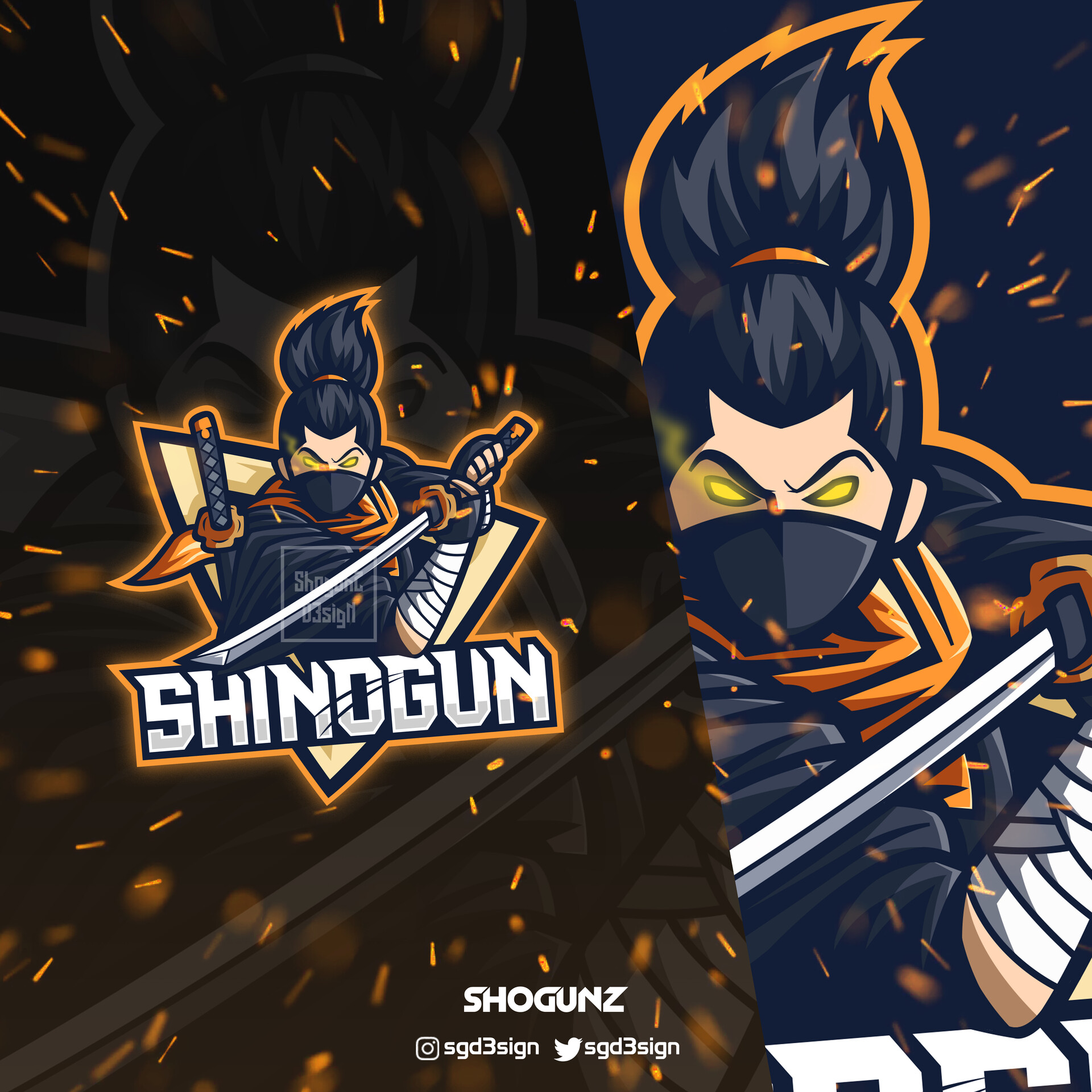 ArtStation - SHINOGUN Esports logo
