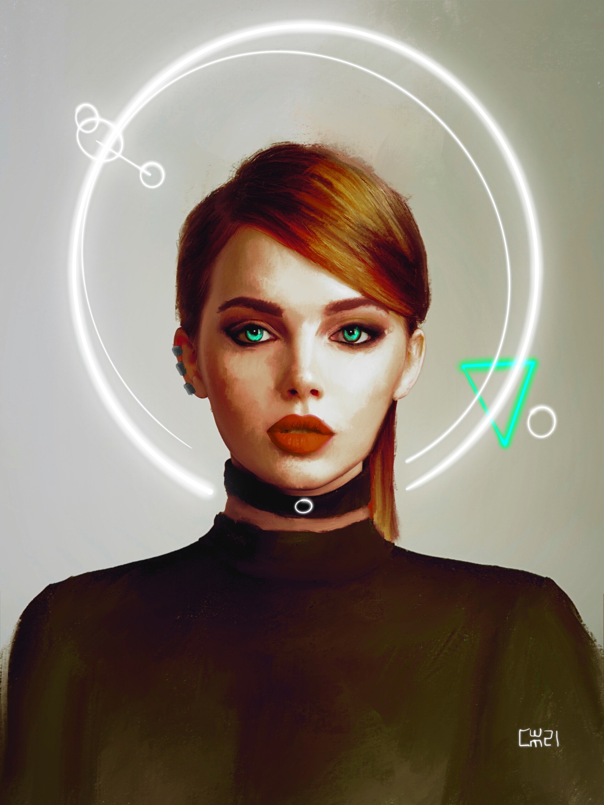 ArtStation - Hermes - Messenger Protocol