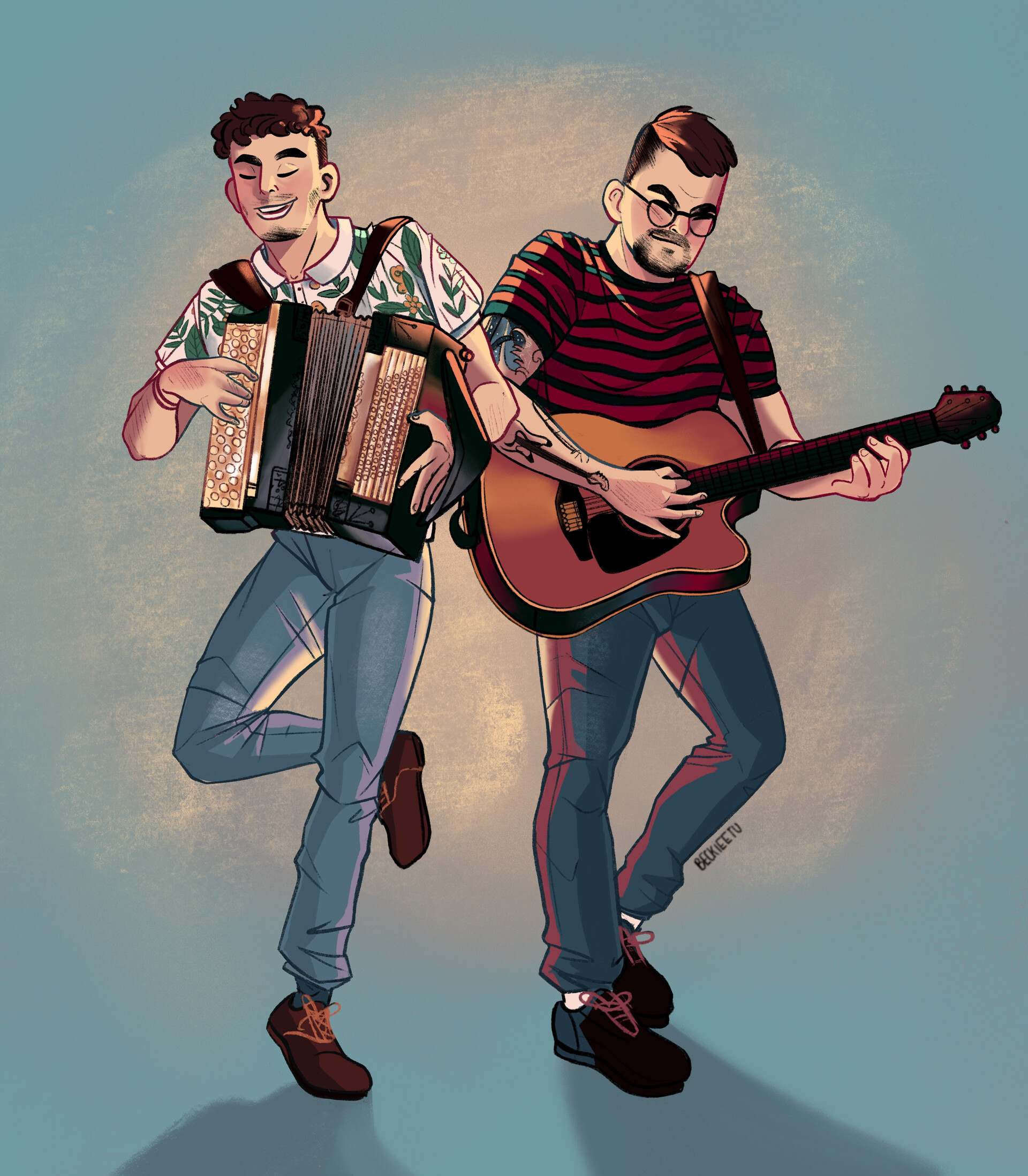 ArtStation - Duo à deux