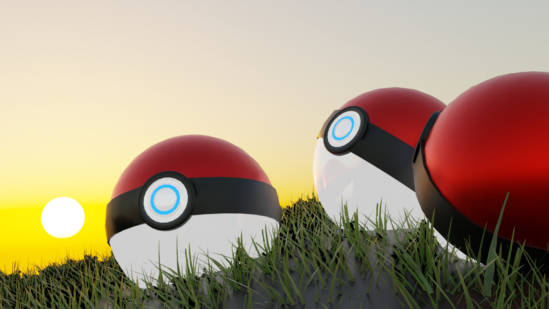 ArtStation - Poké Balls