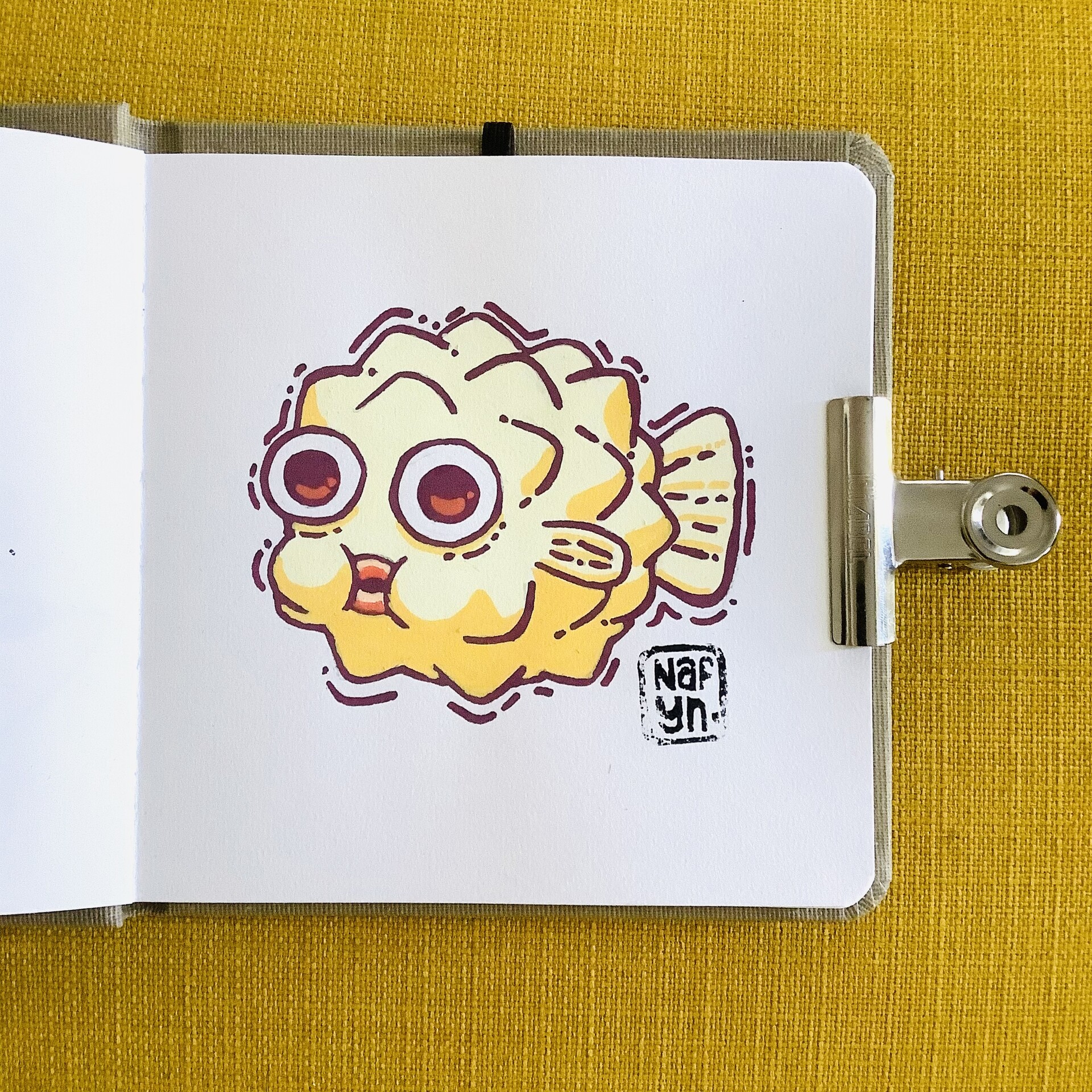 ArtStation - Puff fish