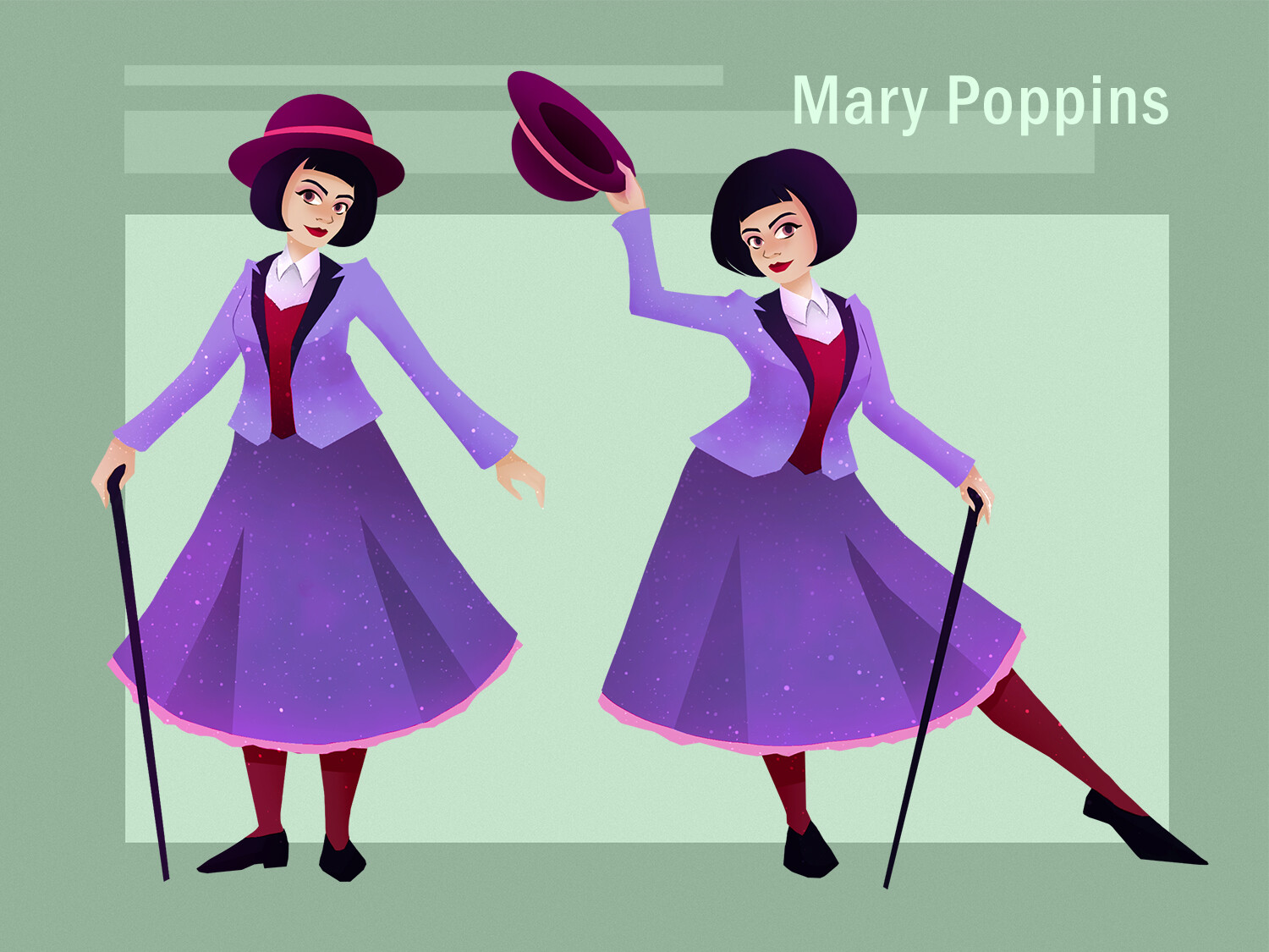 ArtStation - Mary Poppins