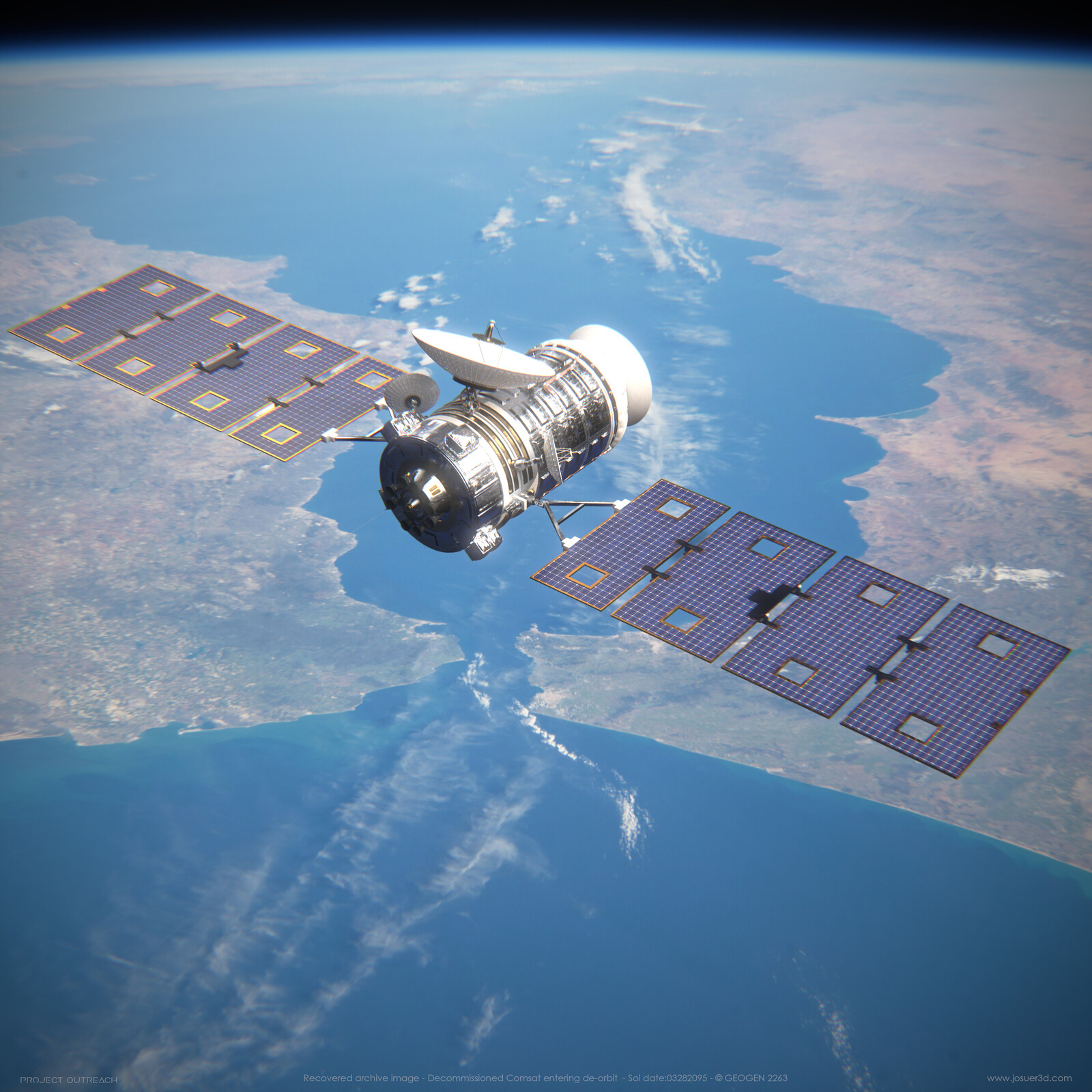 Josue Rivera - Defense Communications Satellite - 03282090