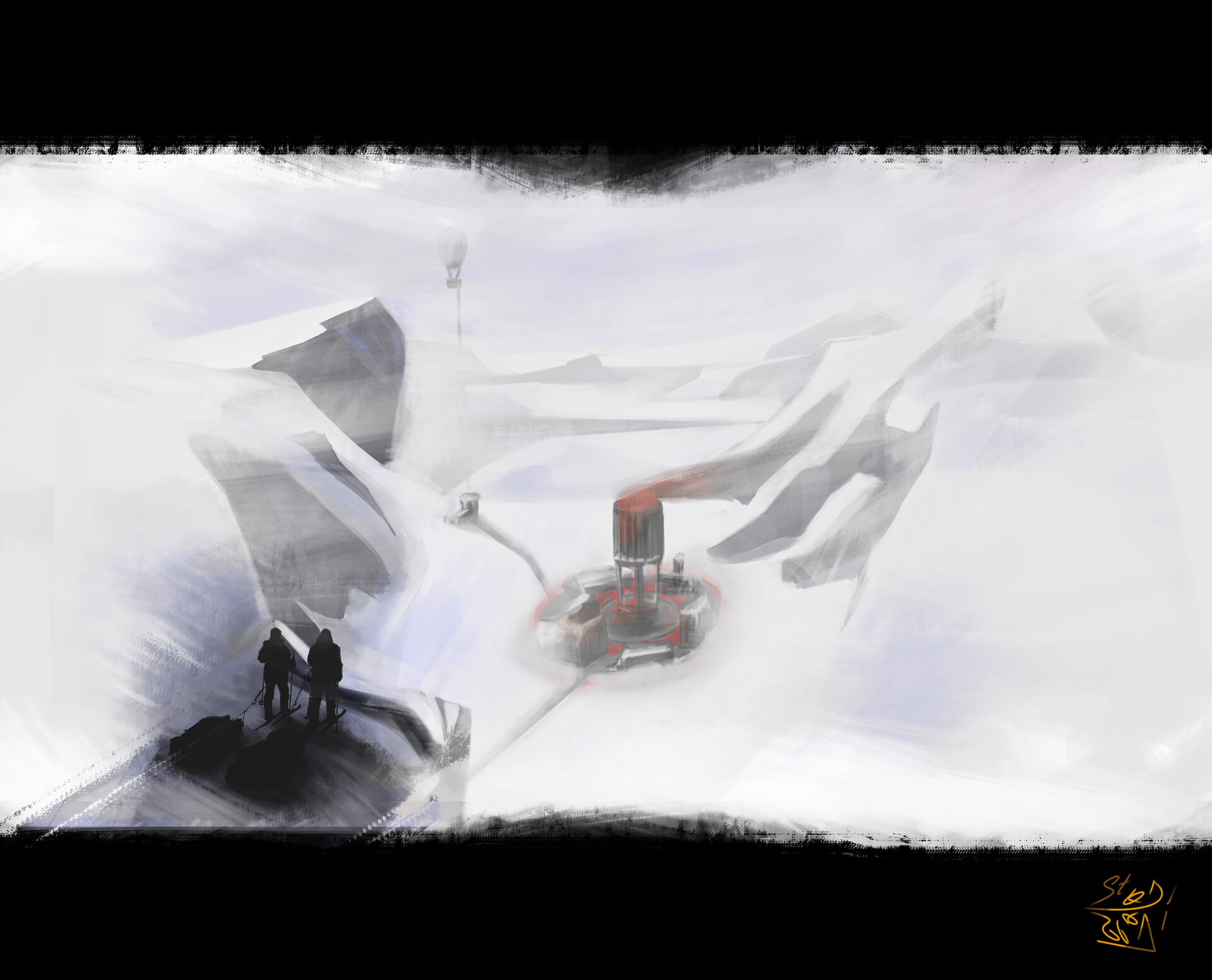 ArtStation - Cold, somewhere apocalypse...