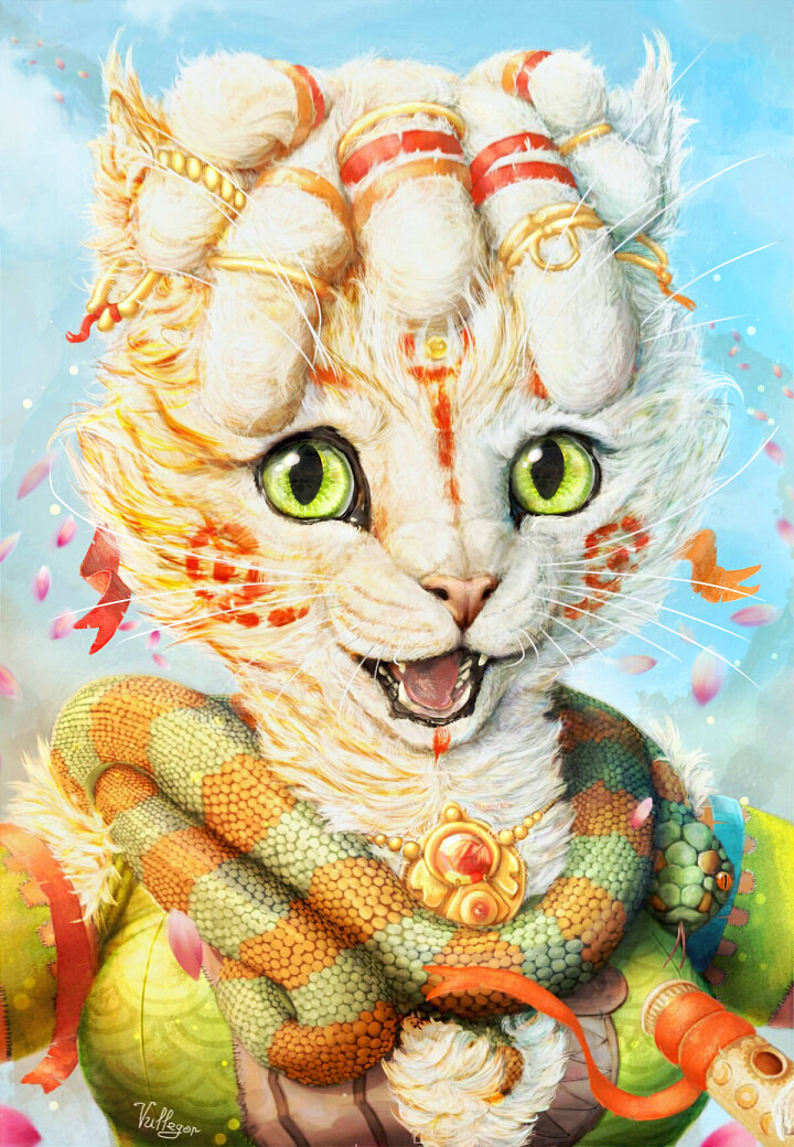 ArtStation - Khajiit Monk