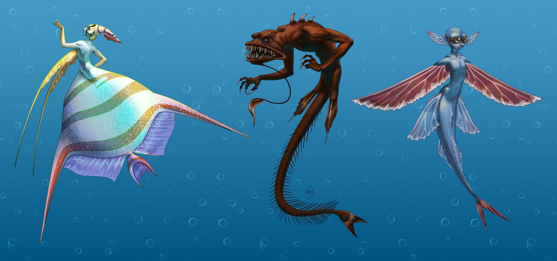 ArtStation - Water Creatures
