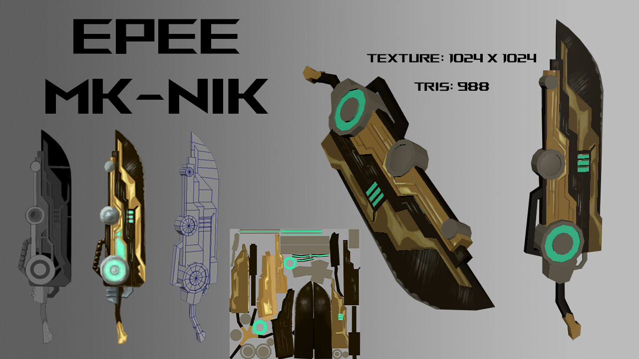 ArtStation - MK-NIK Sword