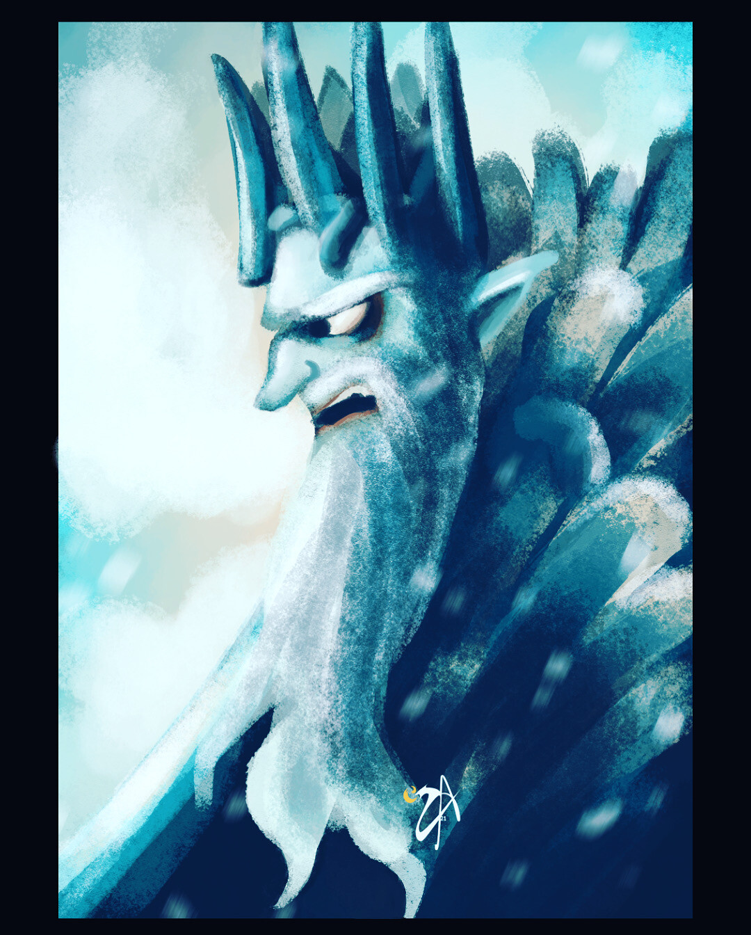ArtStation - Winter king