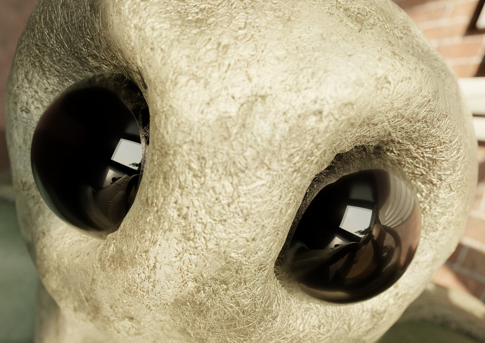 Simon Moreau - Octi on Green Couch