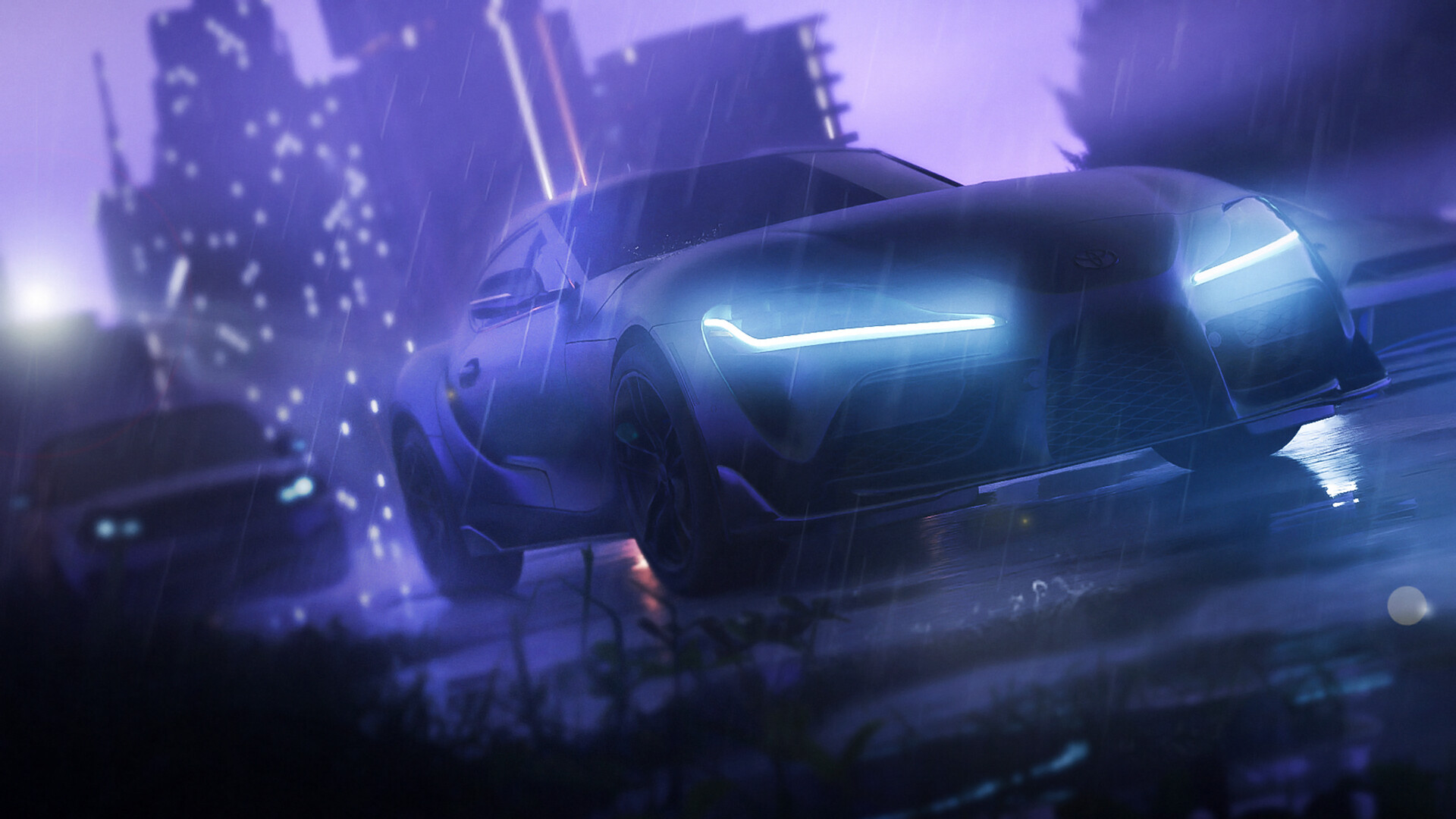 ArtStation - MIDNIGHT DRIVE