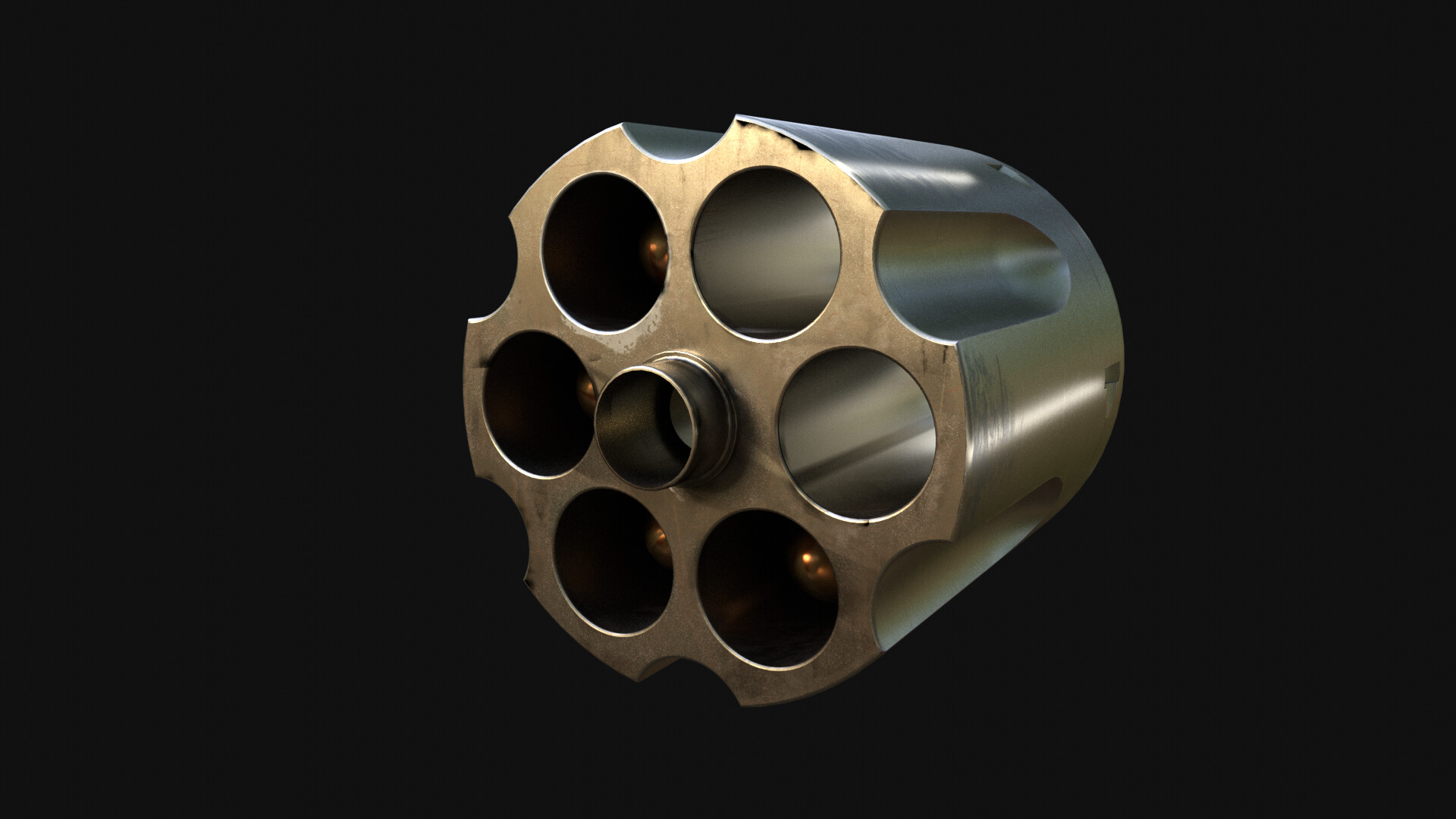 ArtStation - Cylinder for Smith & Wesson Model 625 revolver