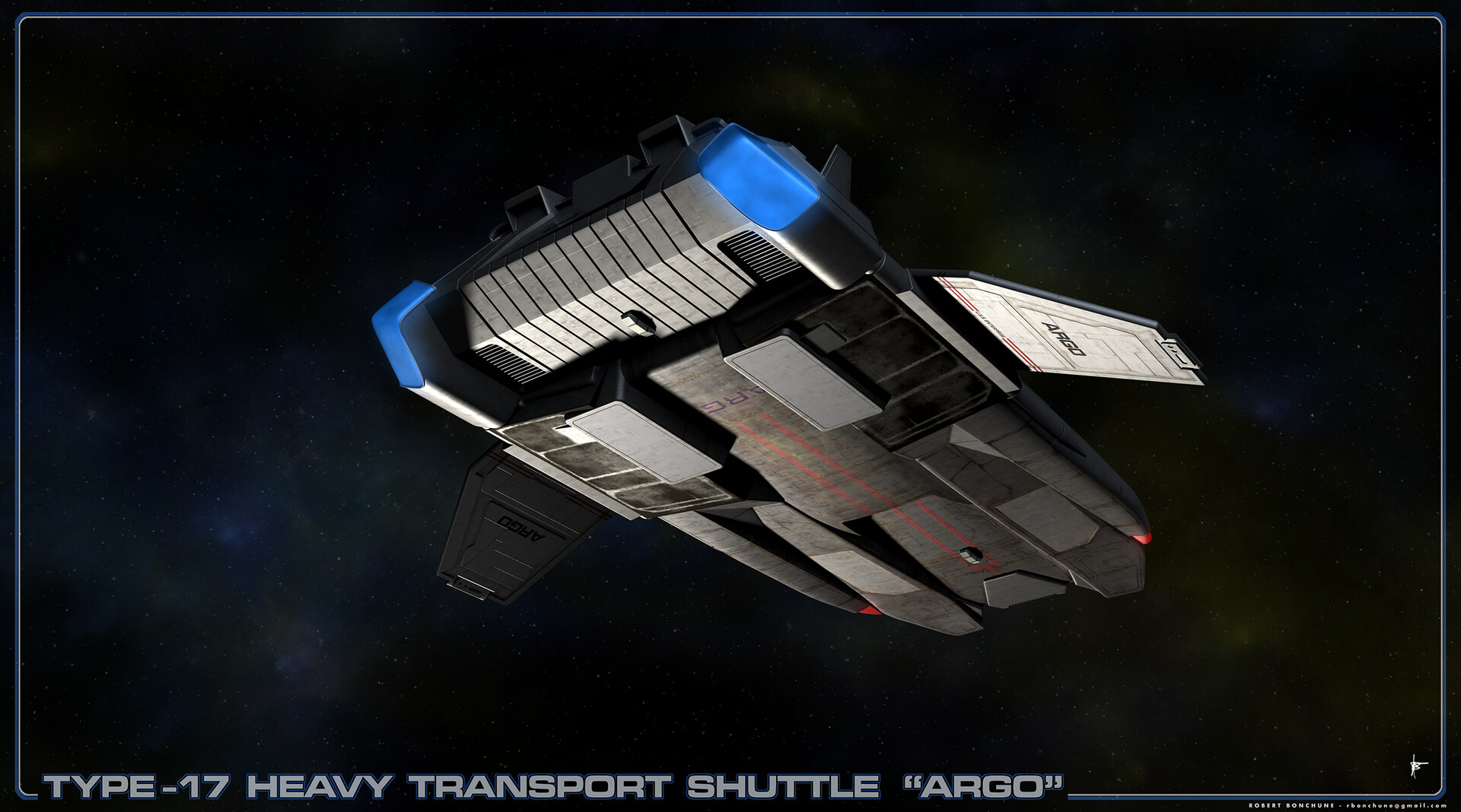 Robert Bonchune - Type-17 Heavy Transport Shuttle "Argo"