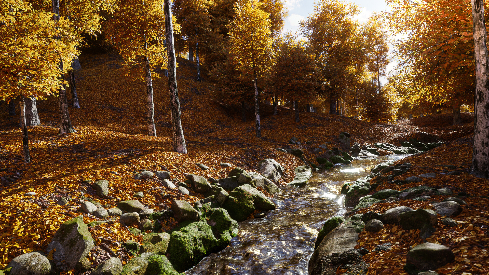 ArtStation - Forest Falls