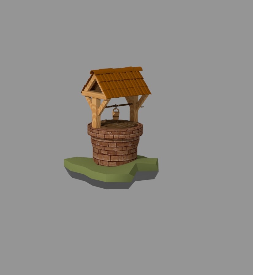 ArtStation - Water Well