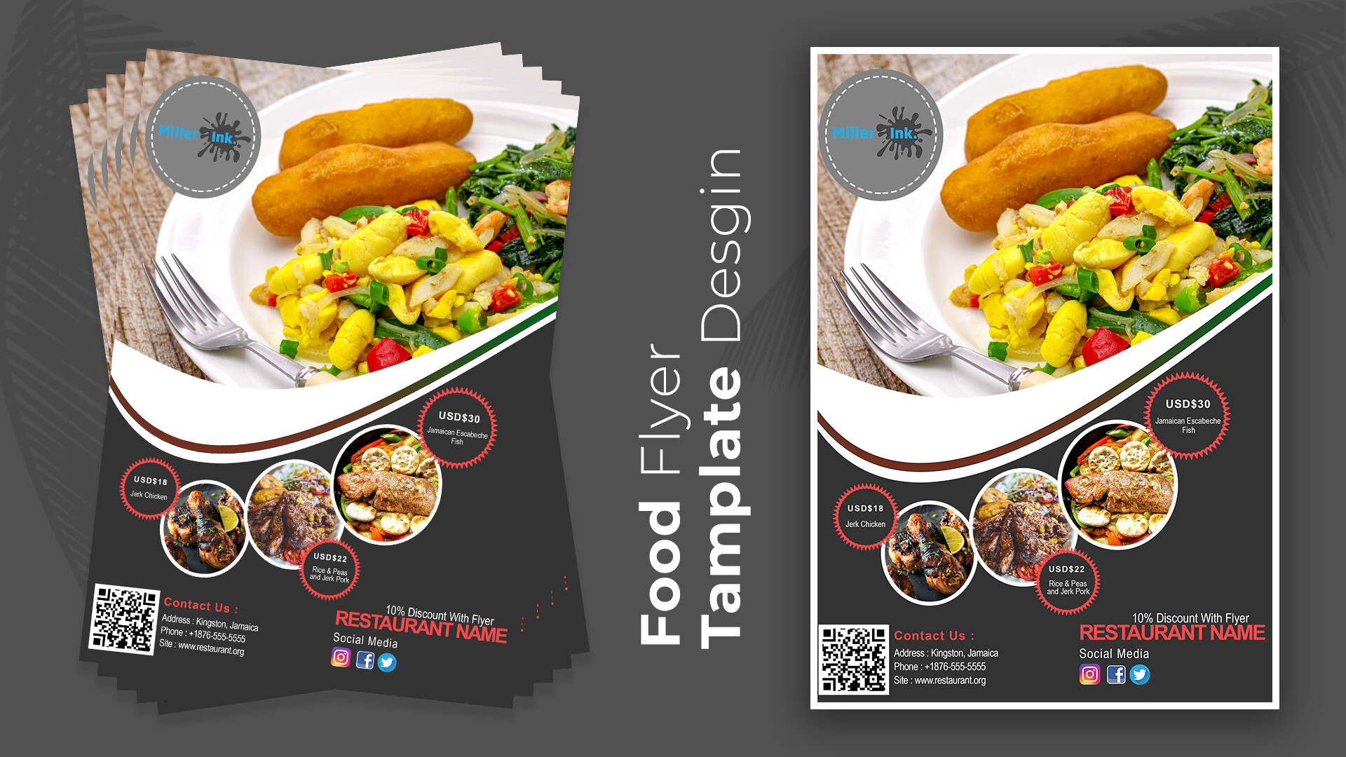 ArtStation - Flyer Sample 02