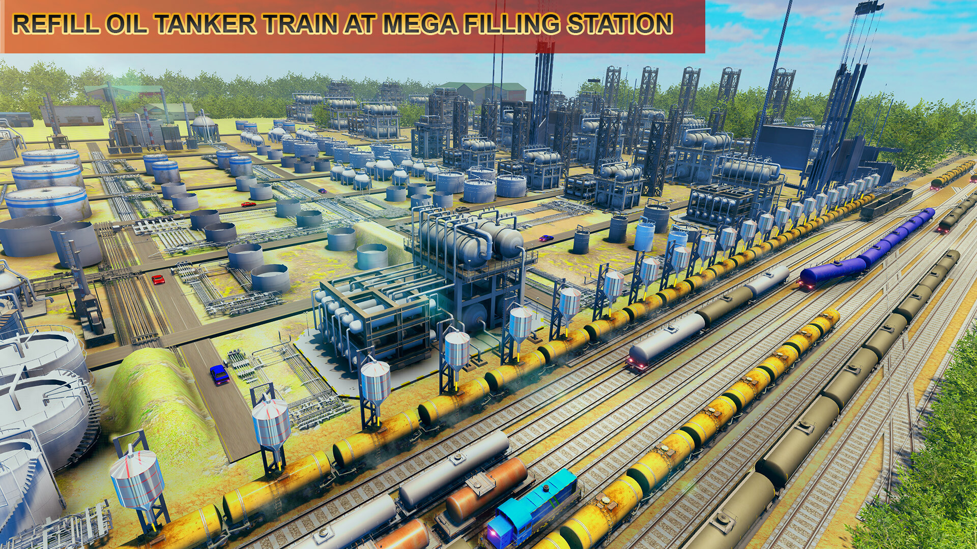 ArtStation - Oil Tanker Train Simulator 2020 Pro Transporter