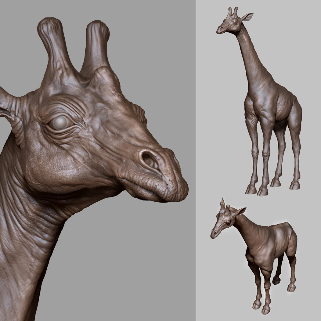 ArtStation - Giraffe
