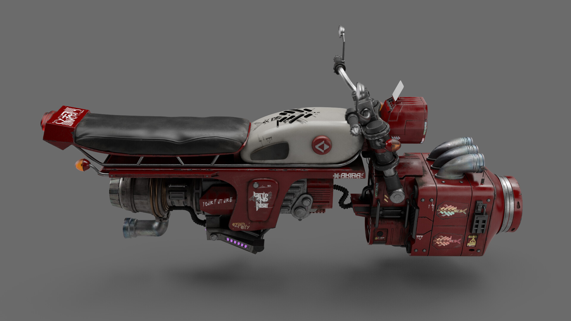 Claybox Studios - Hover Motorbike - CBP Project