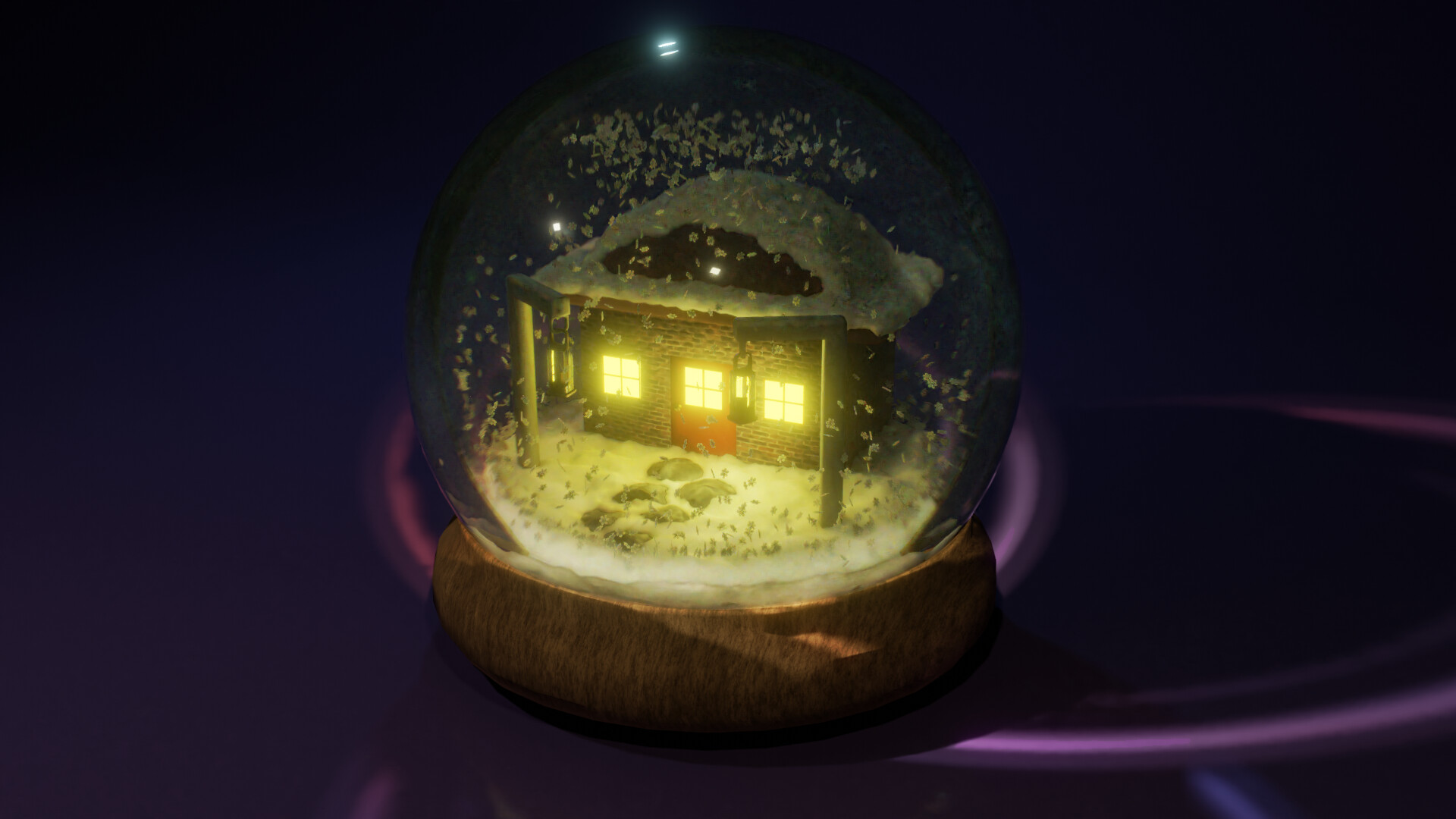 ArtStation - Digital Mini Displays: Snow Globe #01