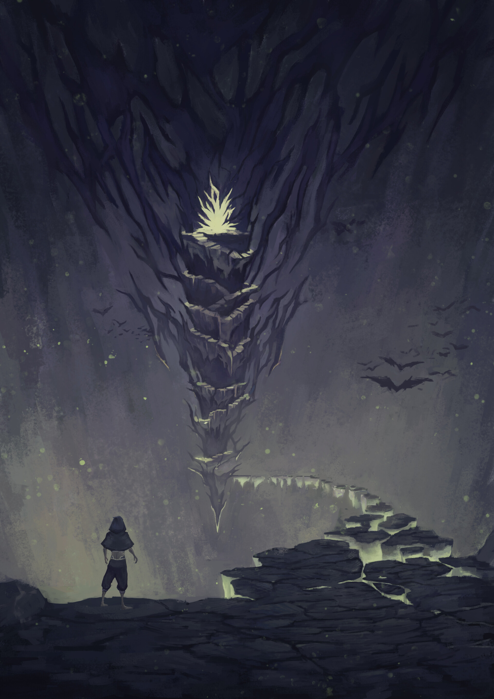 ArtStation - Underworld Castle - A Personal Project