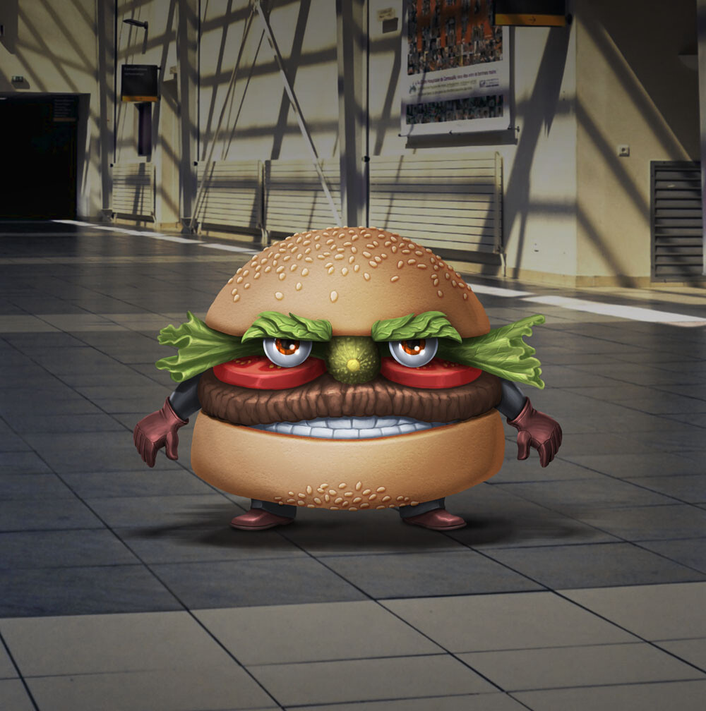 ArtStation - Villain for an animated TV show about our local food culture