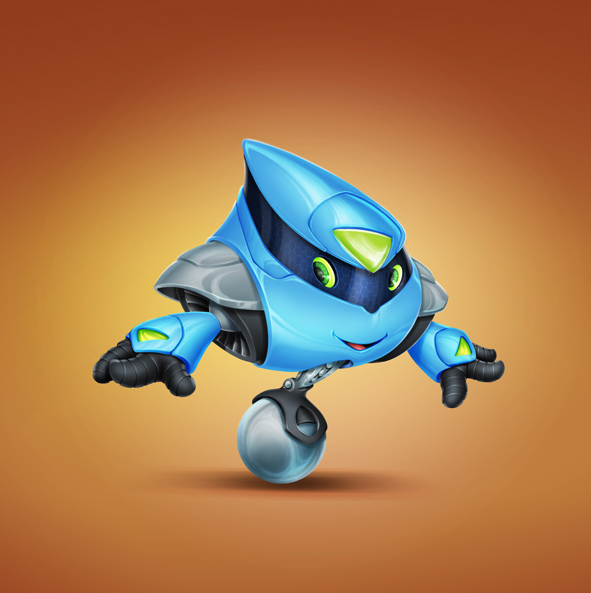 ArtStation - High tech mascot